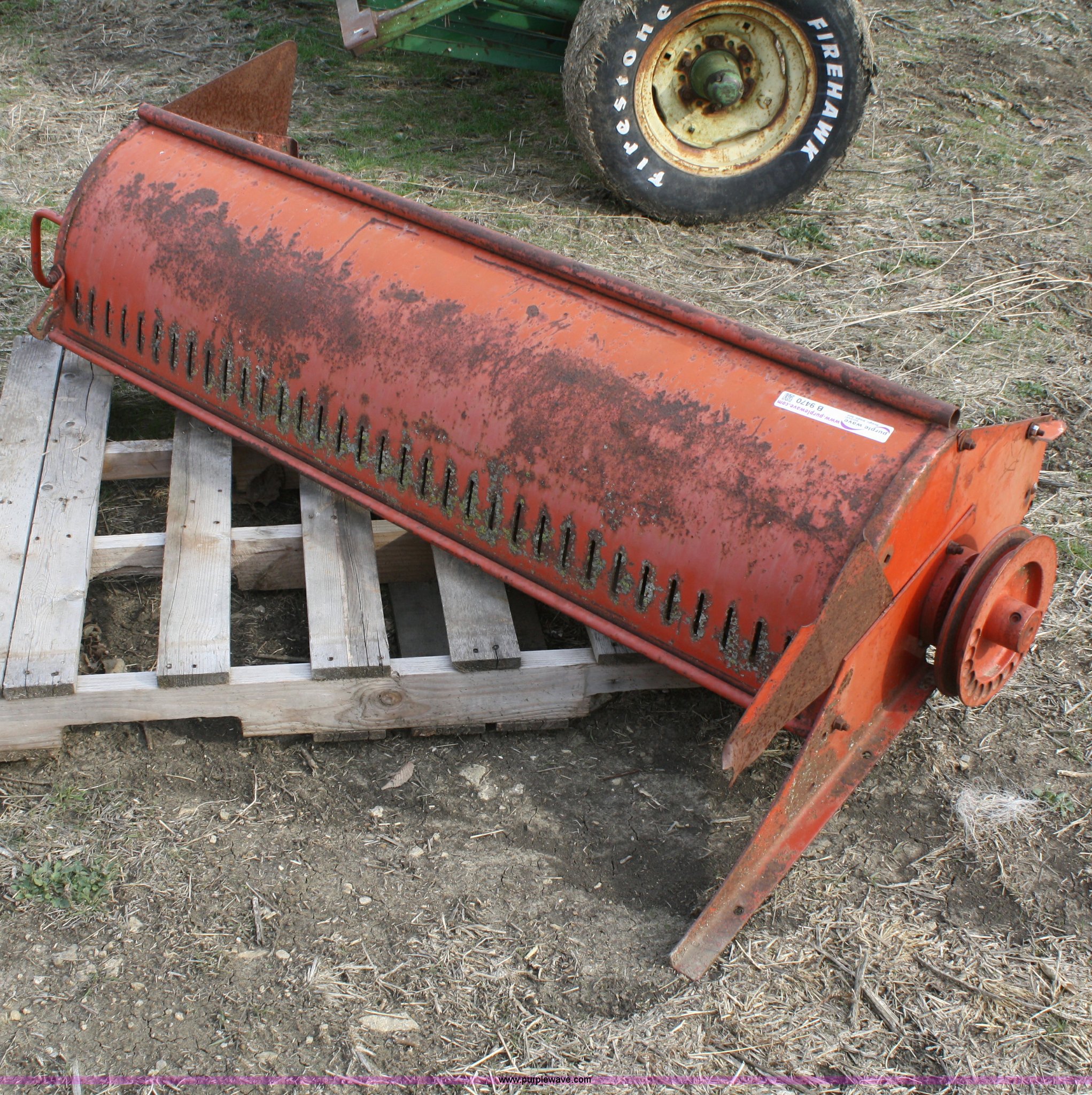Massey 750 combine straw chopper in Wakarusa, KS | Item B9470 sold ...
