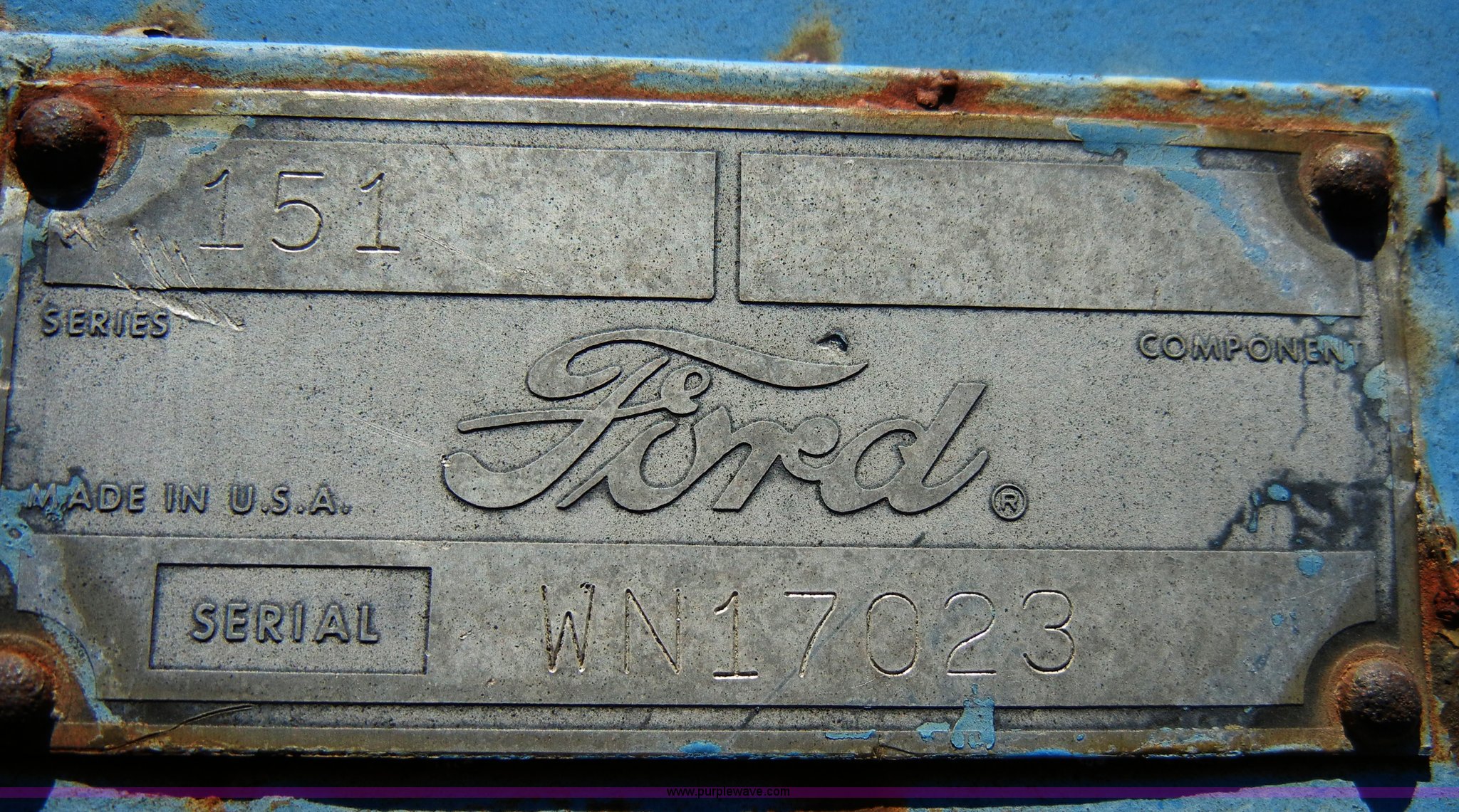 Ford 151 four bottom plow in Leonardville, KS | Item H9210 sold ...