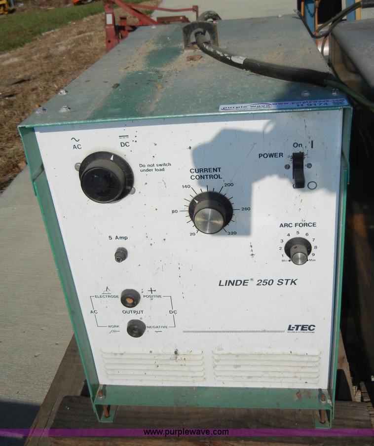 Linde 250 STK welder in Bonner Springs, KS | Item H9174 sold | Purple Wave