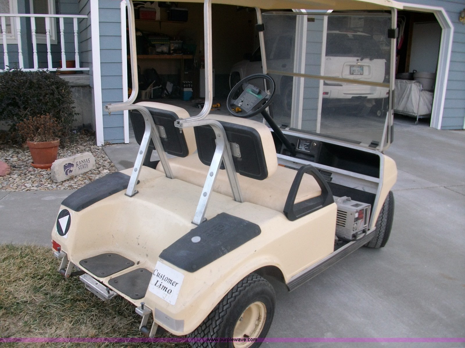 1993 Club Car electric golf cart in Wamego, KS | Item A1809 sold ...