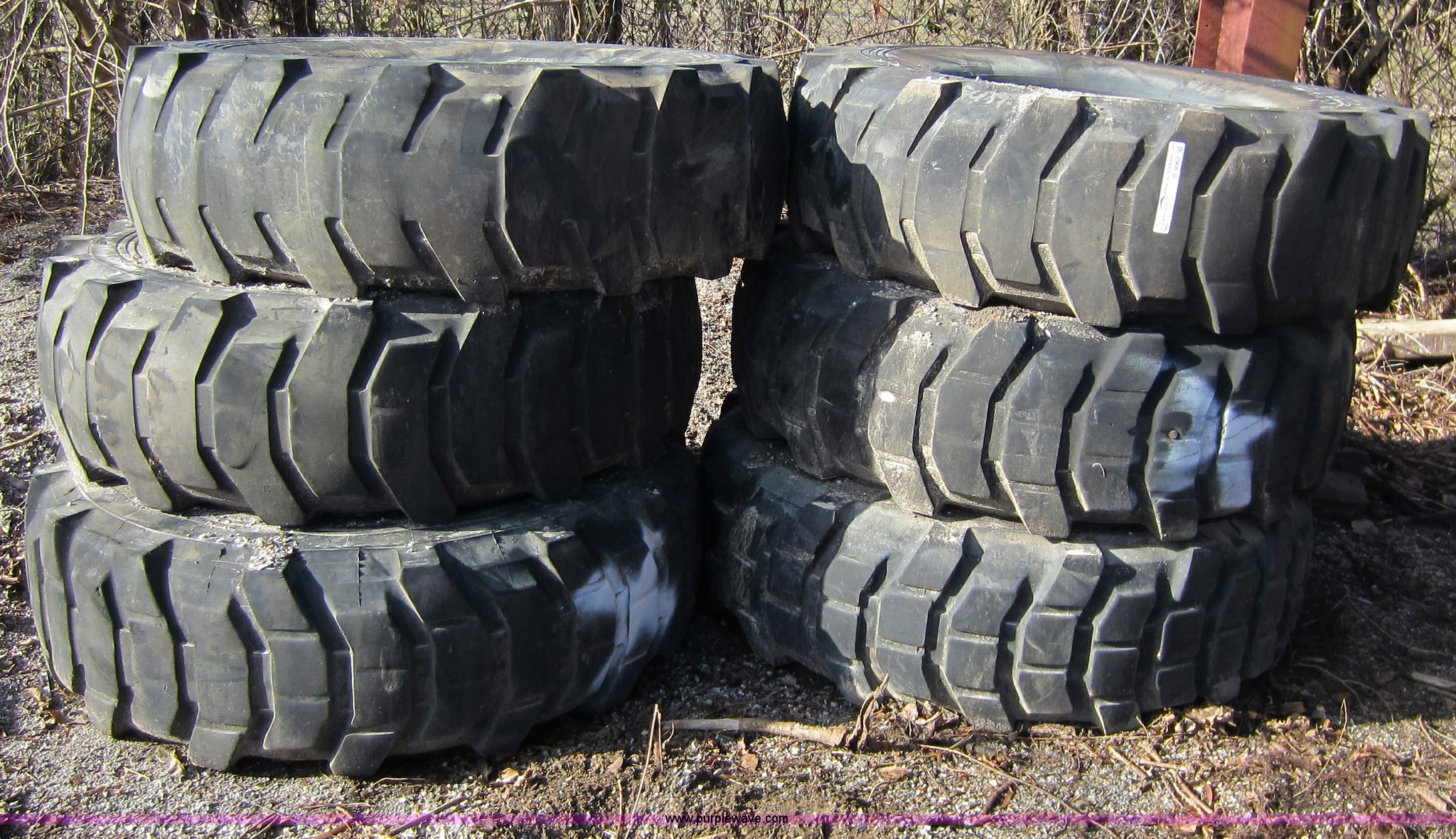 (6) Michelin 16R20 tires in Columbus, KS | Item B9062 sold | Purple Wave
