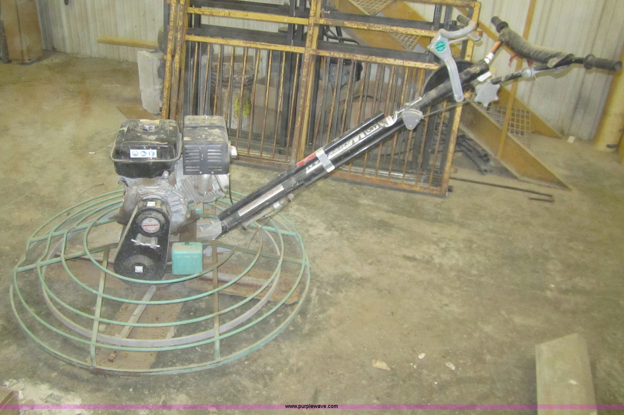 Multiquip BA48H power trowel in Plains, KS | Item B5591 sold | Purple Wave