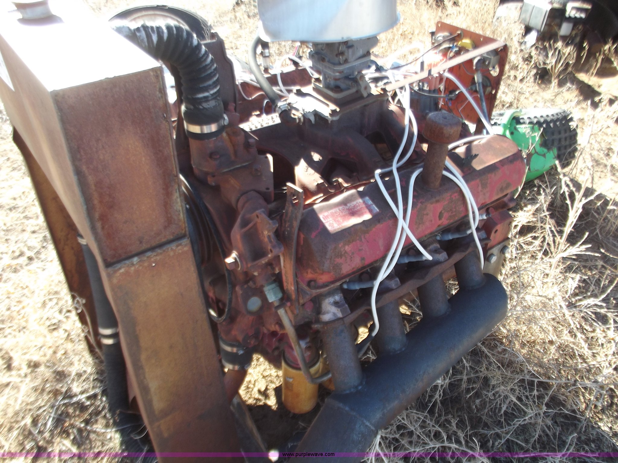 IHC 605 V8 gas irrigation engine in Texhoma, OK | Item B7530 sold ...