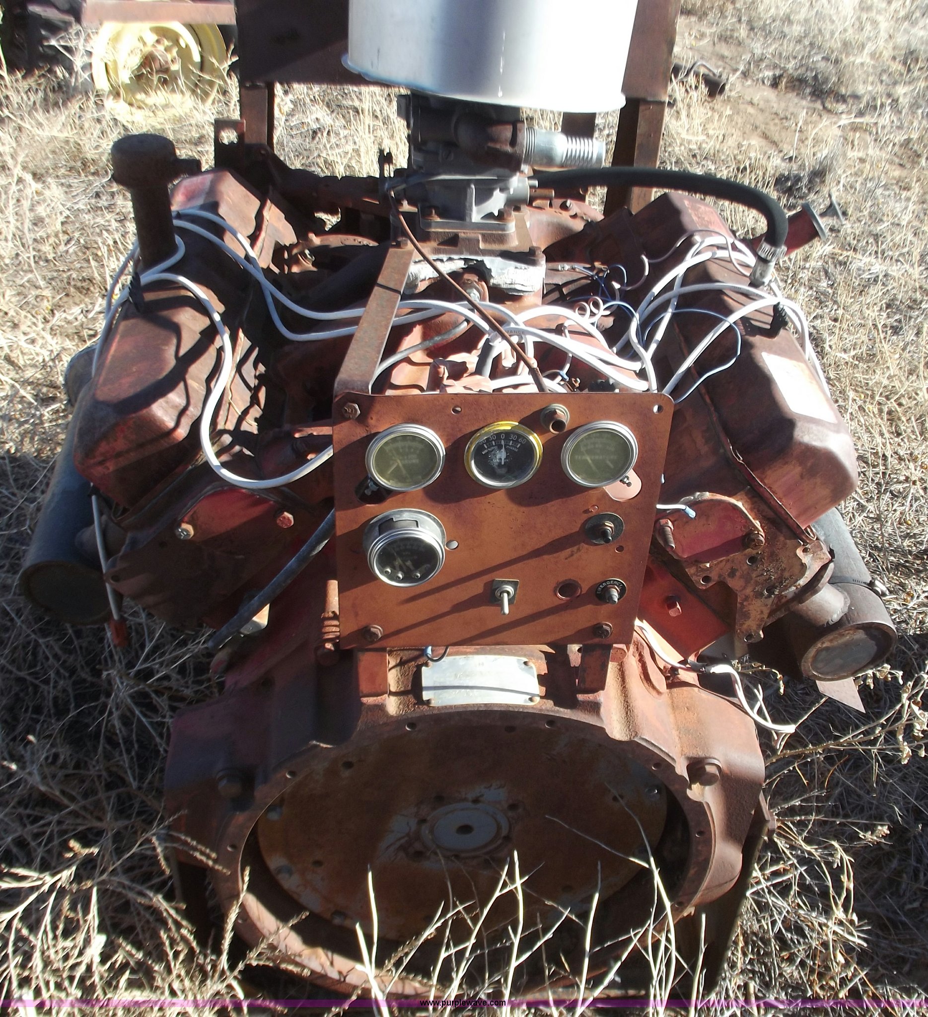IHC 605 V8 gas irrigation engine in Texhoma, OK | Item B7530 sold ...