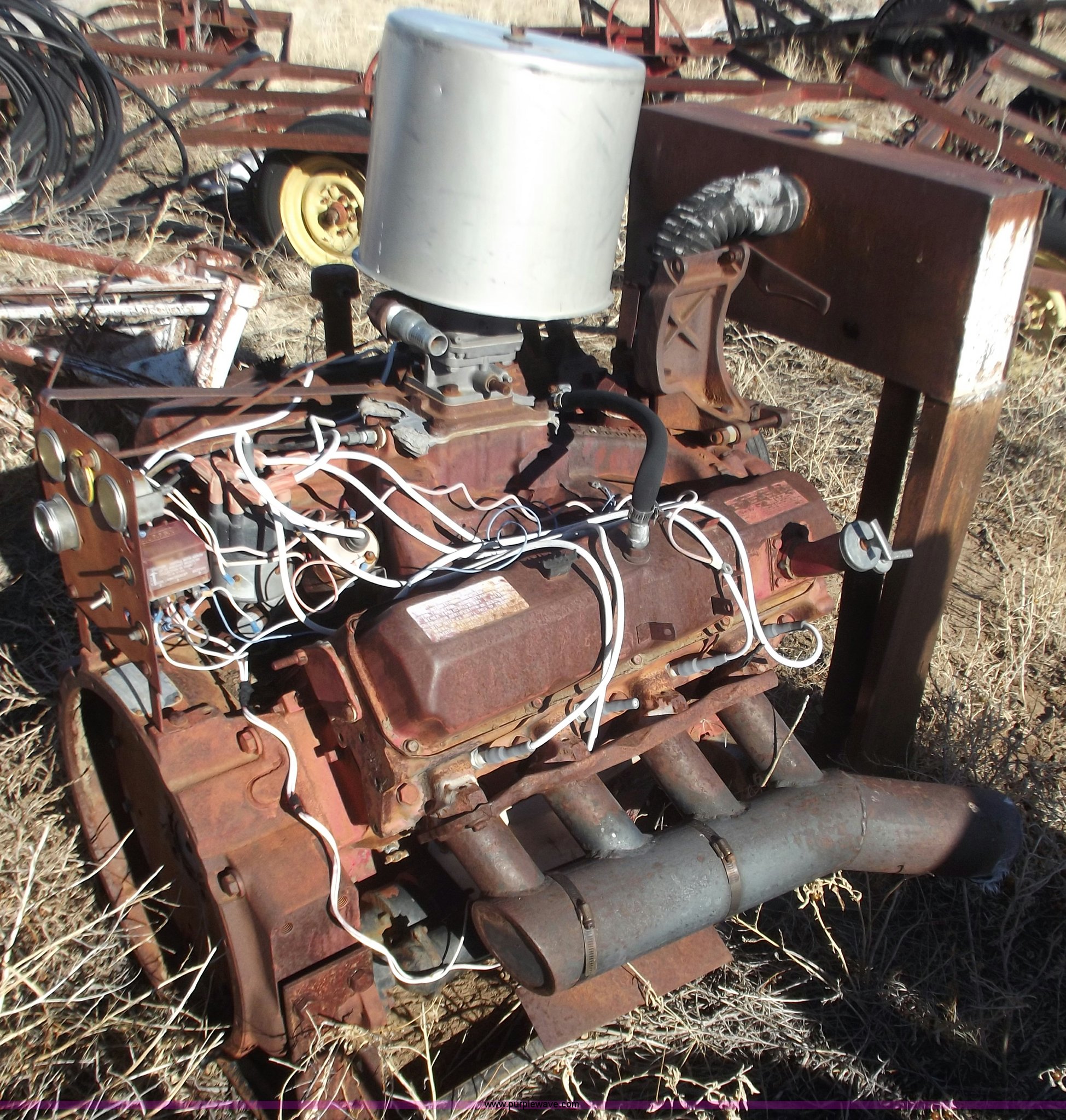 IHC 605 V8 gas irrigation engine in Texhoma, OK | Item B7530 sold ...