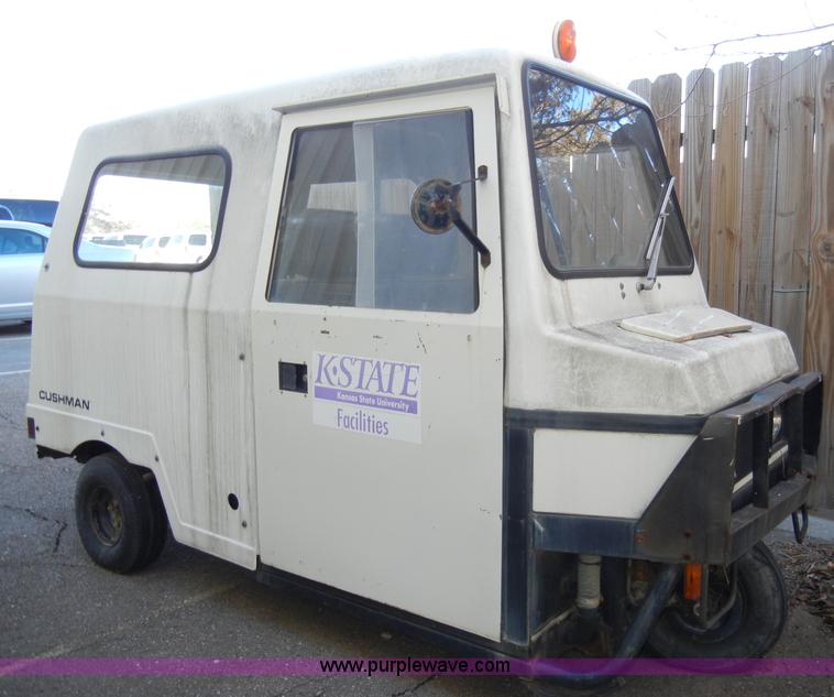 1990 Cushman three utility vehicle in Manhattan, KS | Item J9295 sold | Purple Wave