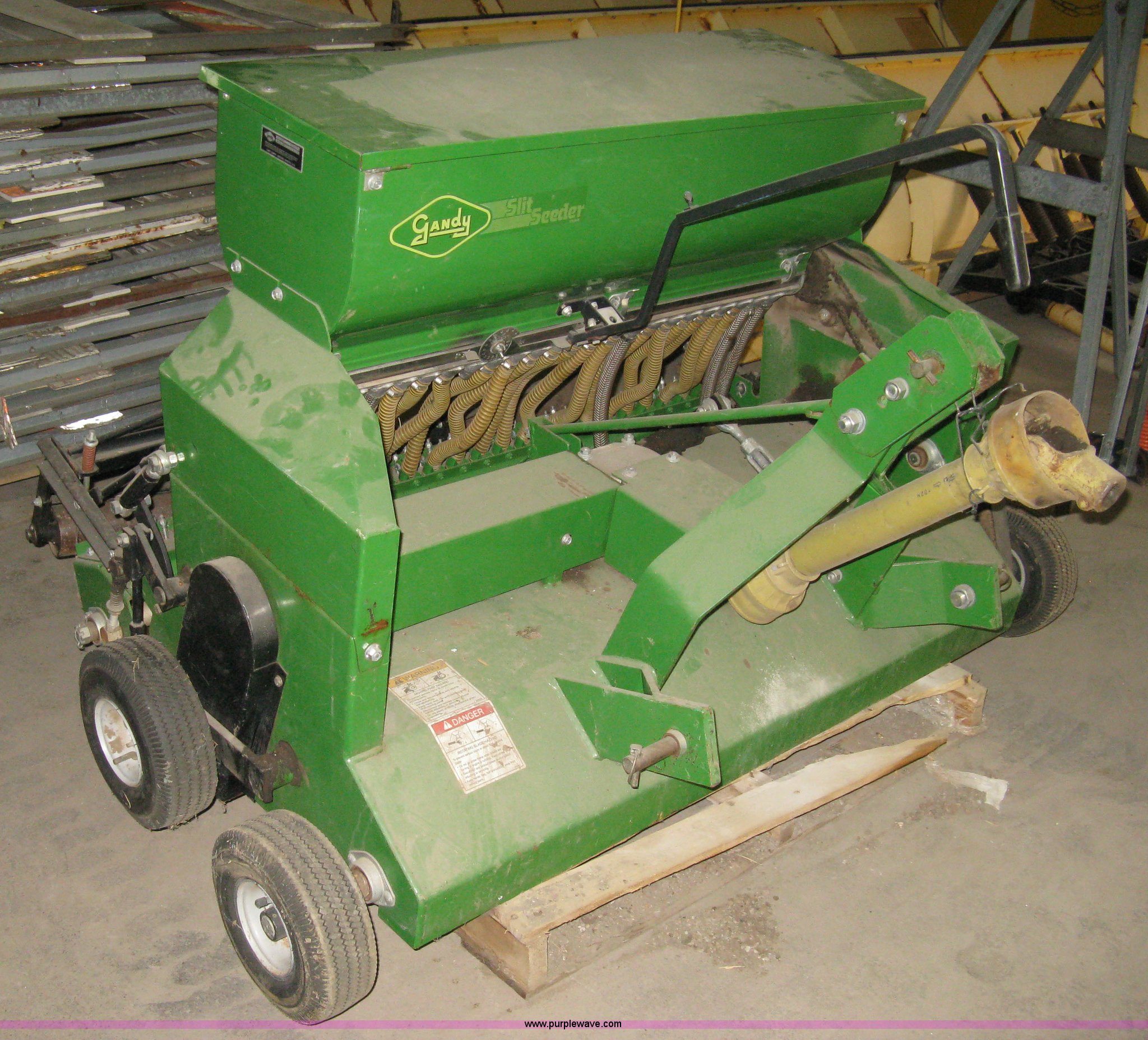 Gandy 2848SS three point slit seeder in Derby, KS | Item A6048 sold ...