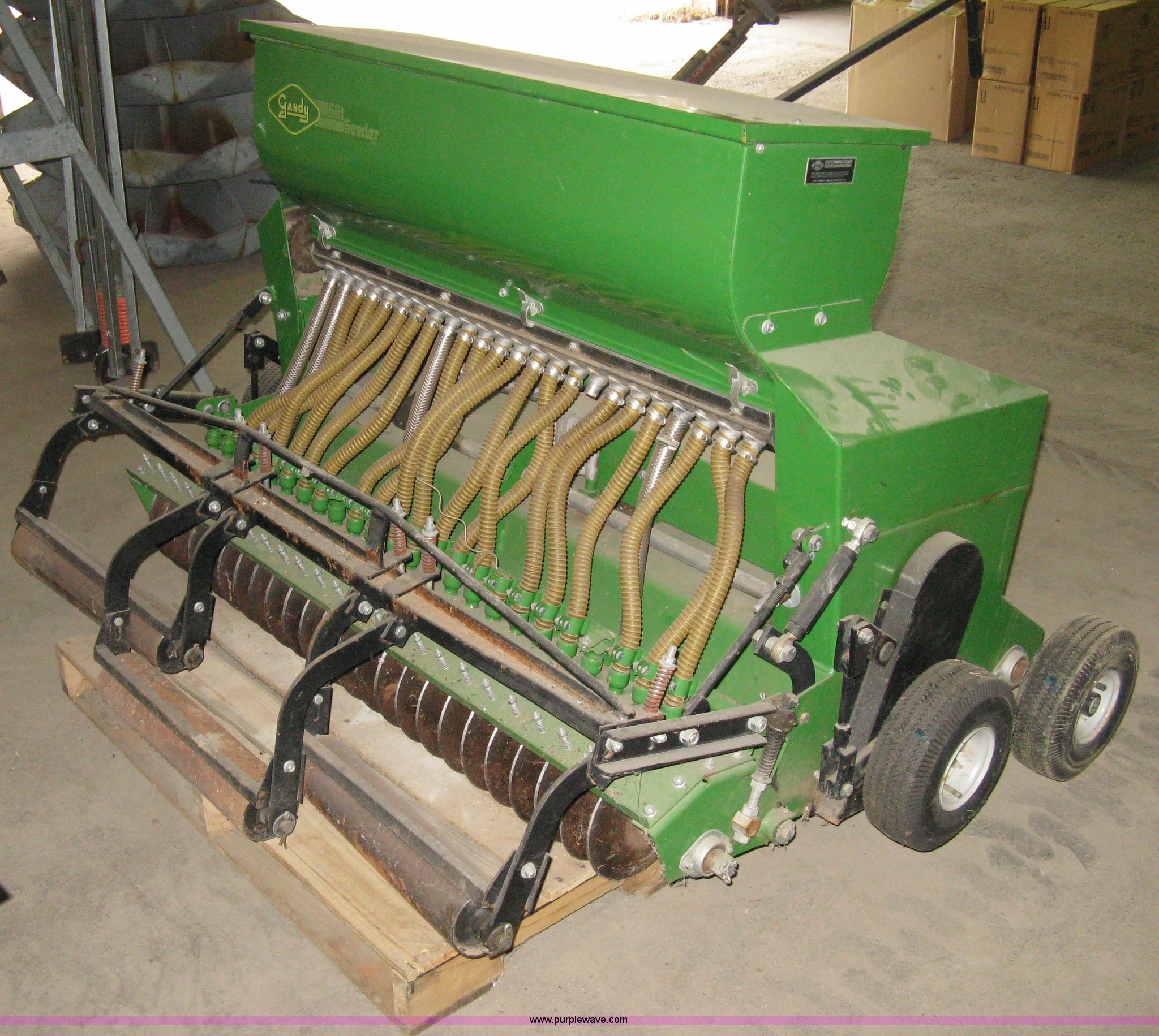 Gandy 2848SS three point slit seeder in Derby, KS | Item A6048 sold ...