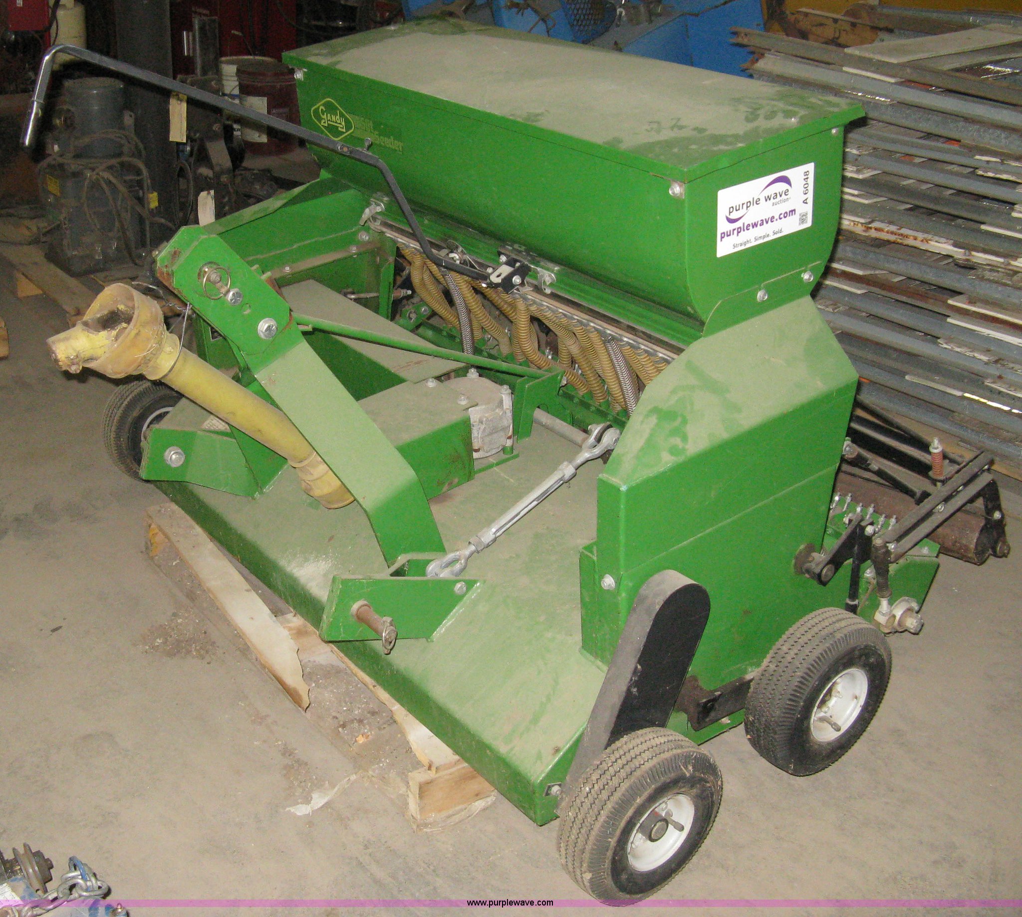 Gandy 2848SS three point slit seeder in Derby, KS | Item A6048 sold ...