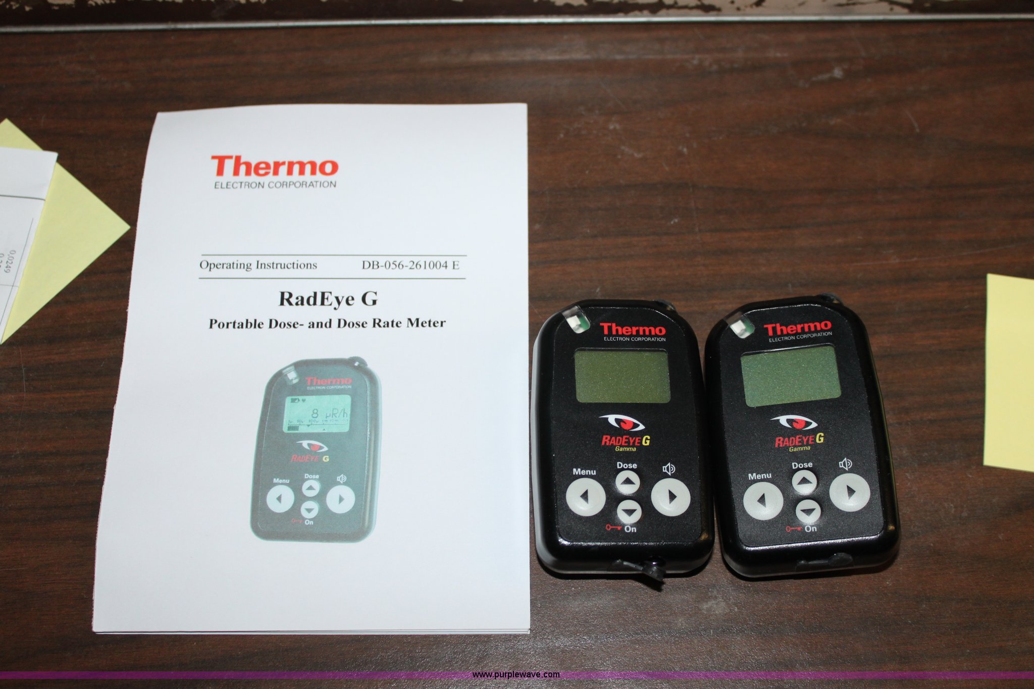 (2) Thermo RadEye G portable dose and dose rate meters in Wichita, KS ...