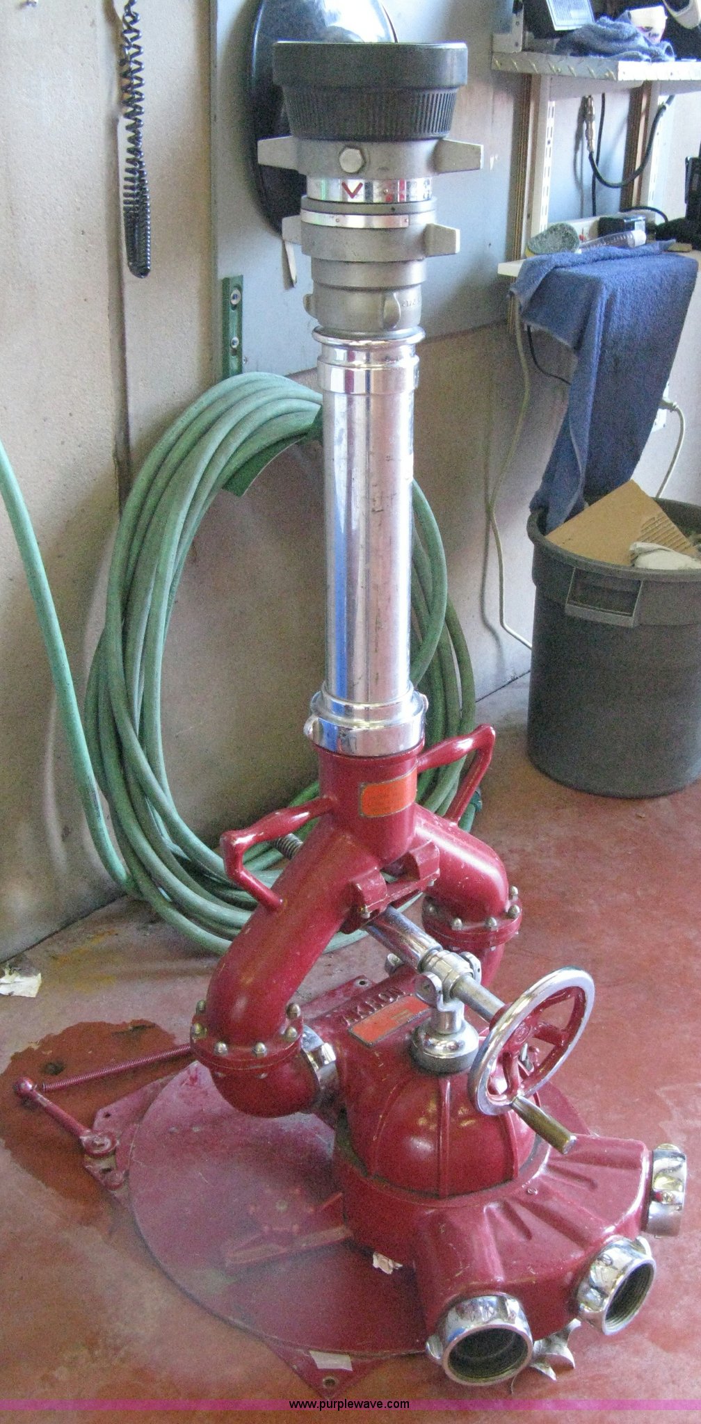 Akron fire monitor in Valley Center, KS | Item B9670 sold | Purple Wave