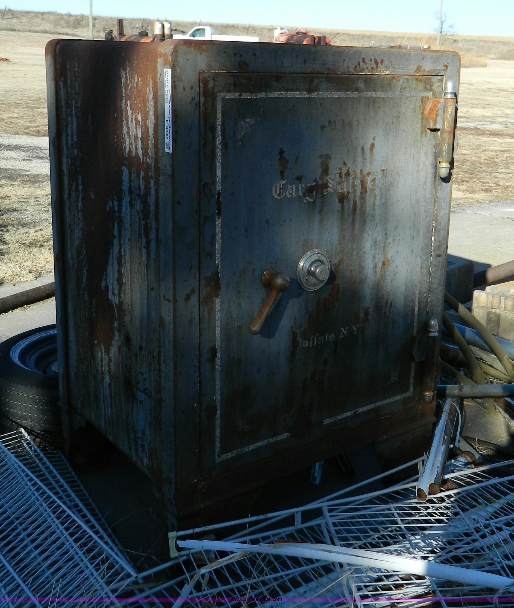 Vintage Cary Safe Co. cast iron safe in Luray, KS | Item E9341 sold ...
