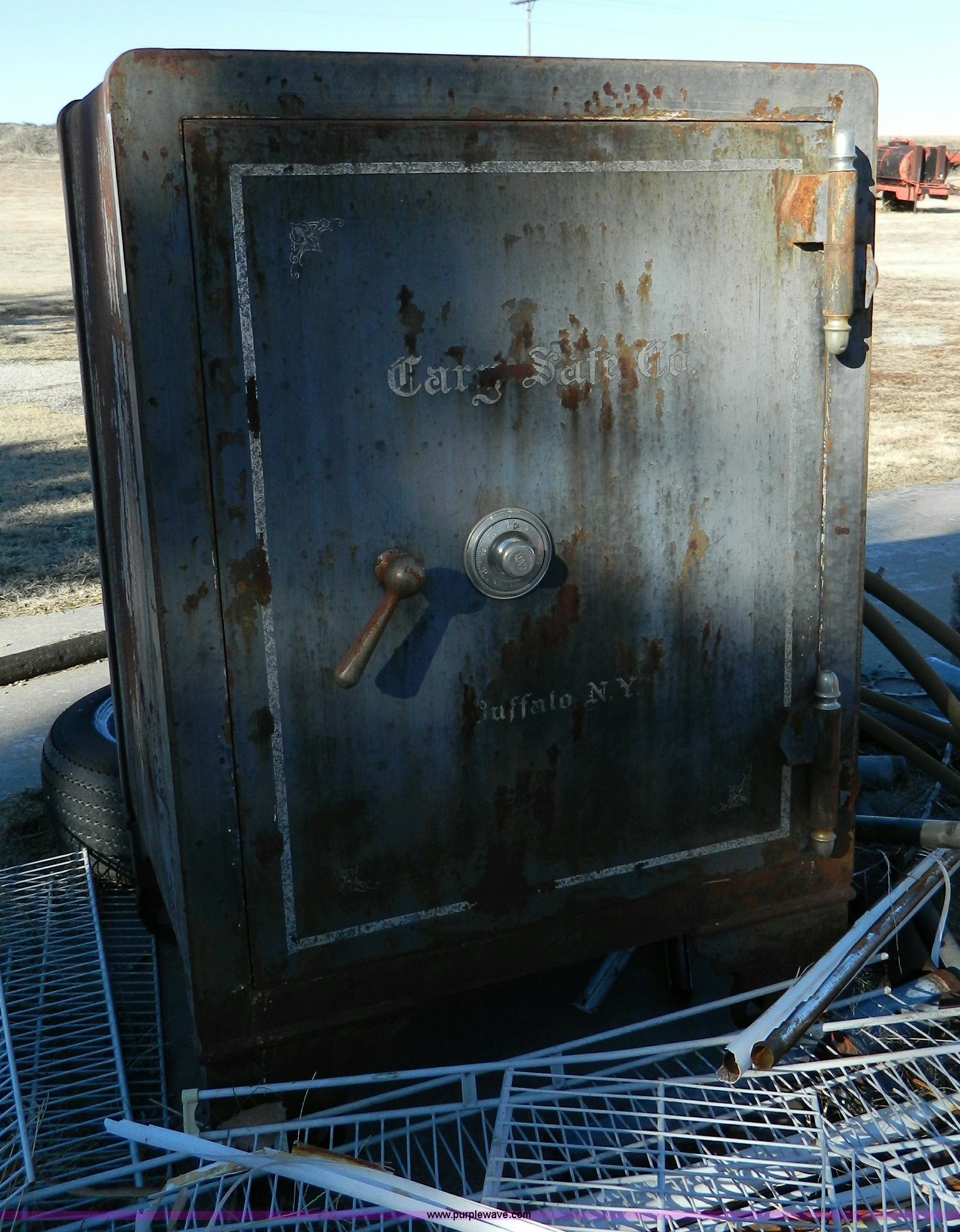 Vintage Cary Safe Co. cast iron safe in Luray, KS | Item E9341 sold ...
