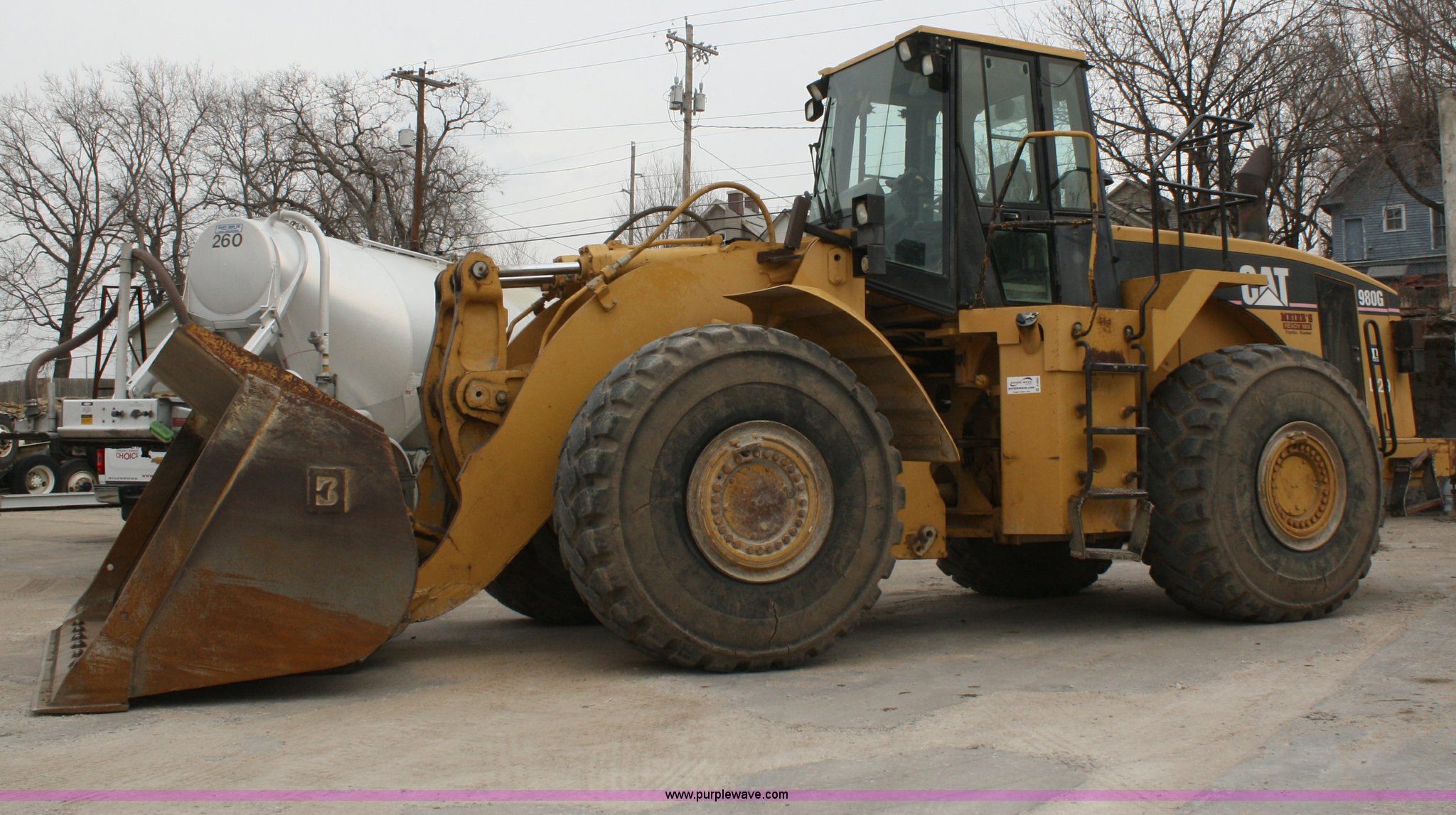 1999 Caterpillar 980G wheel loader in Topeka, KS | Item A6680 sold | Purple Wave