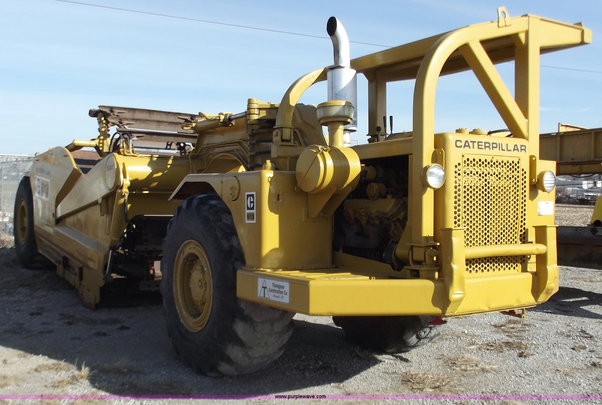 Caterpillar 613 elevating scraper in Marshall, MO | Item B6168 sold ...