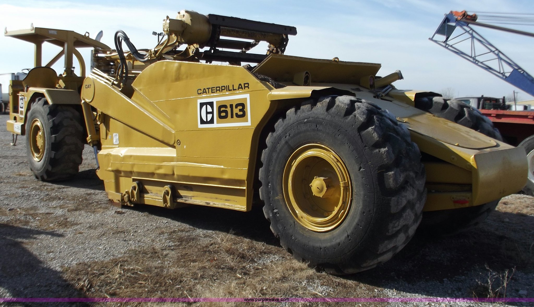 Caterpillar 613 elevating scraper in Marshall, MO | Item B6168 sold ...