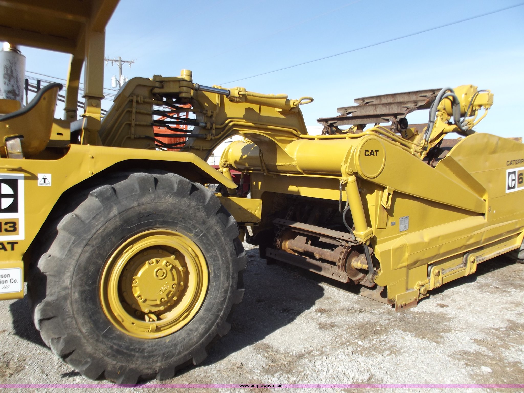 Caterpillar 613 elevating scraper in Marshall, MO | Item B6168 sold ...