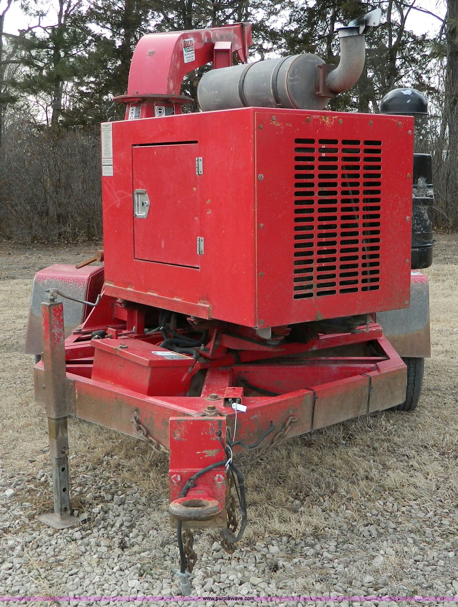 2002 Wood Chuck W/C 17G disk wood chipper in Phillipsburg, KS | Item ...