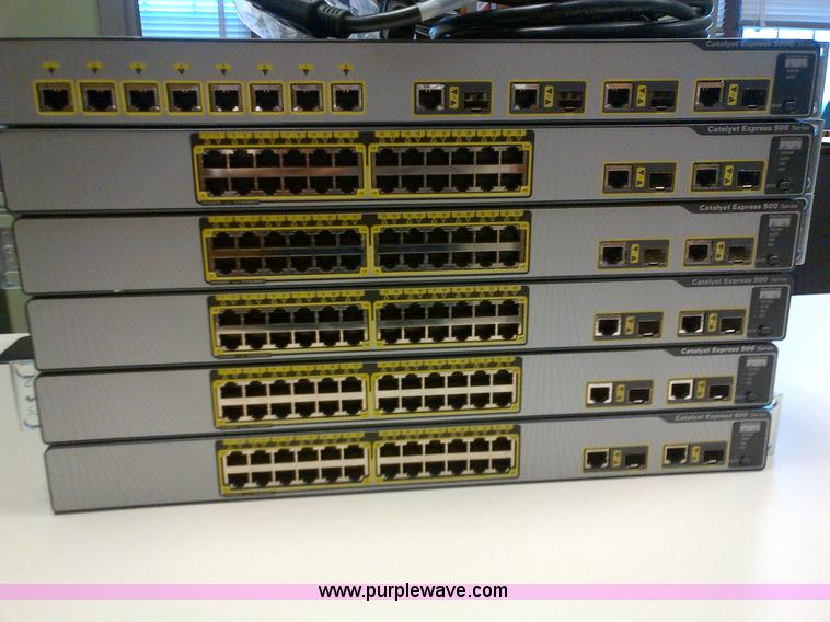 (6) Cisco Catalyst Express 500G server switches in Indianola, IA | Item ...