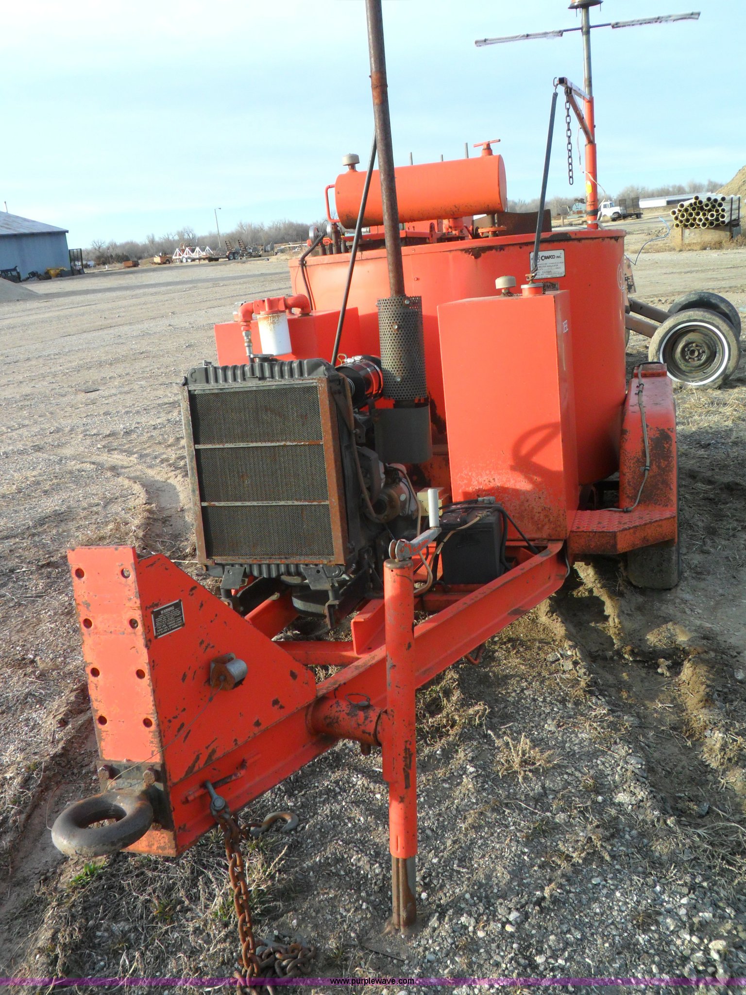 Crafco EZ Pour melter applicator in Sterling, KS | Item A1968 sold | Purple Wave