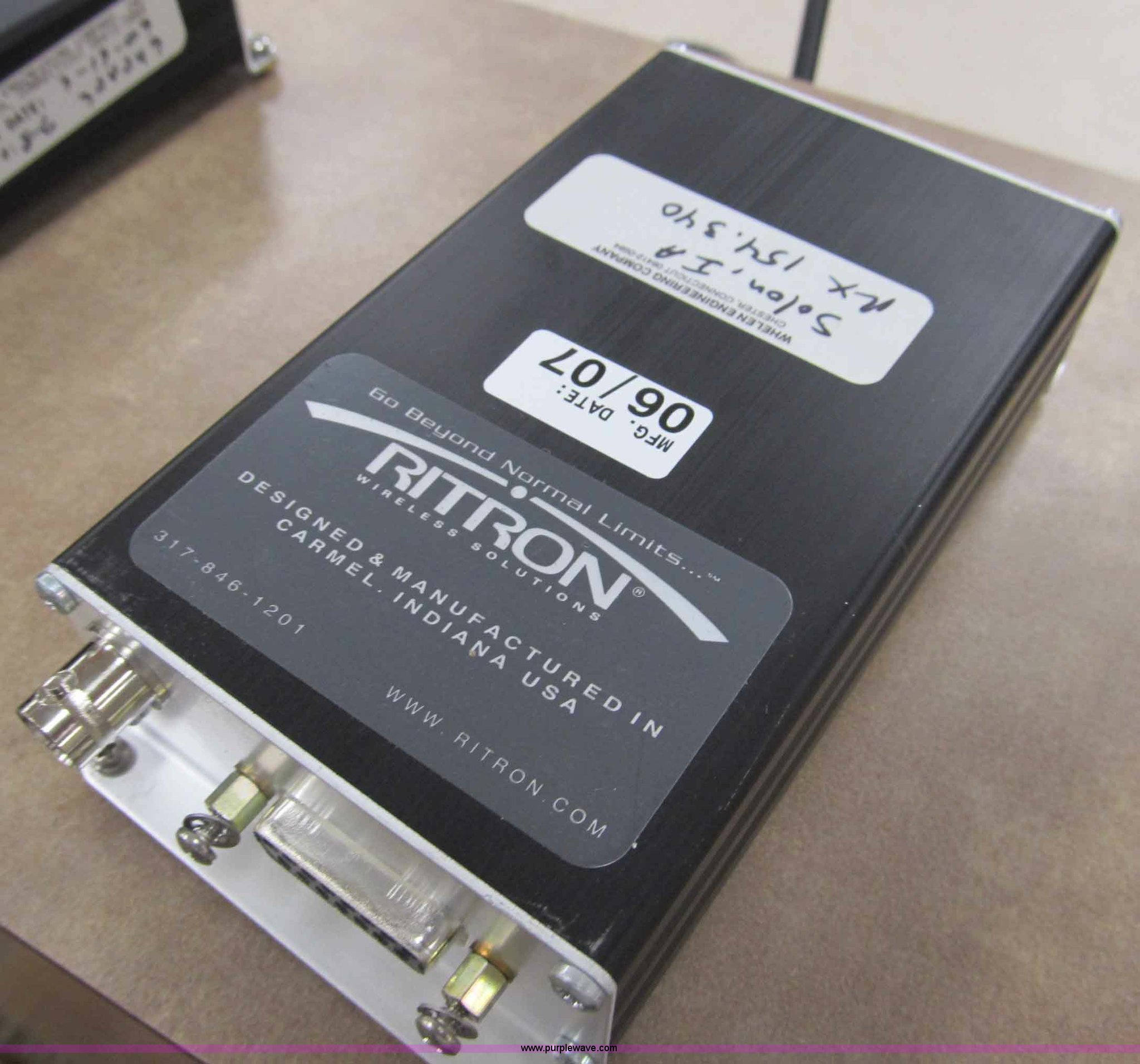 (14) Ritron VHF receiver device in Iowa City, IA | Item A5429 sold ...