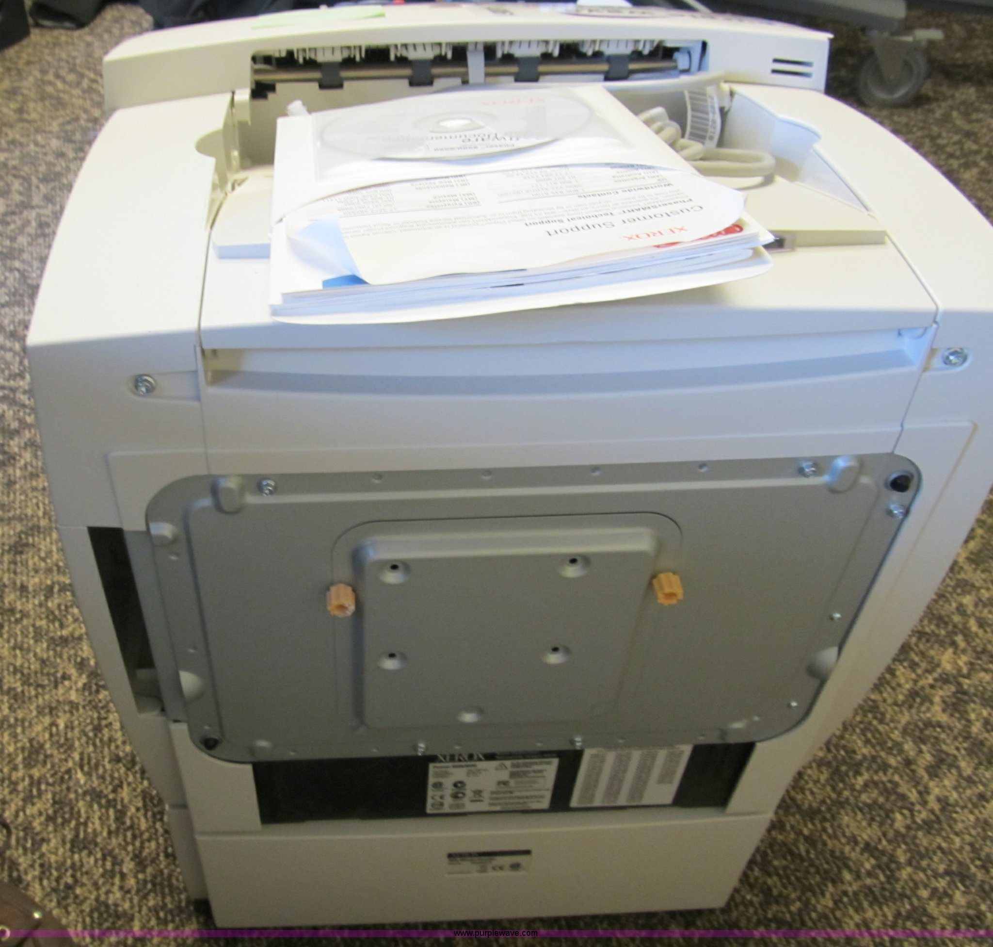 Xerox Phaser 8550 printer in Indianola, IA | Item A8061 sold | Purple Wave