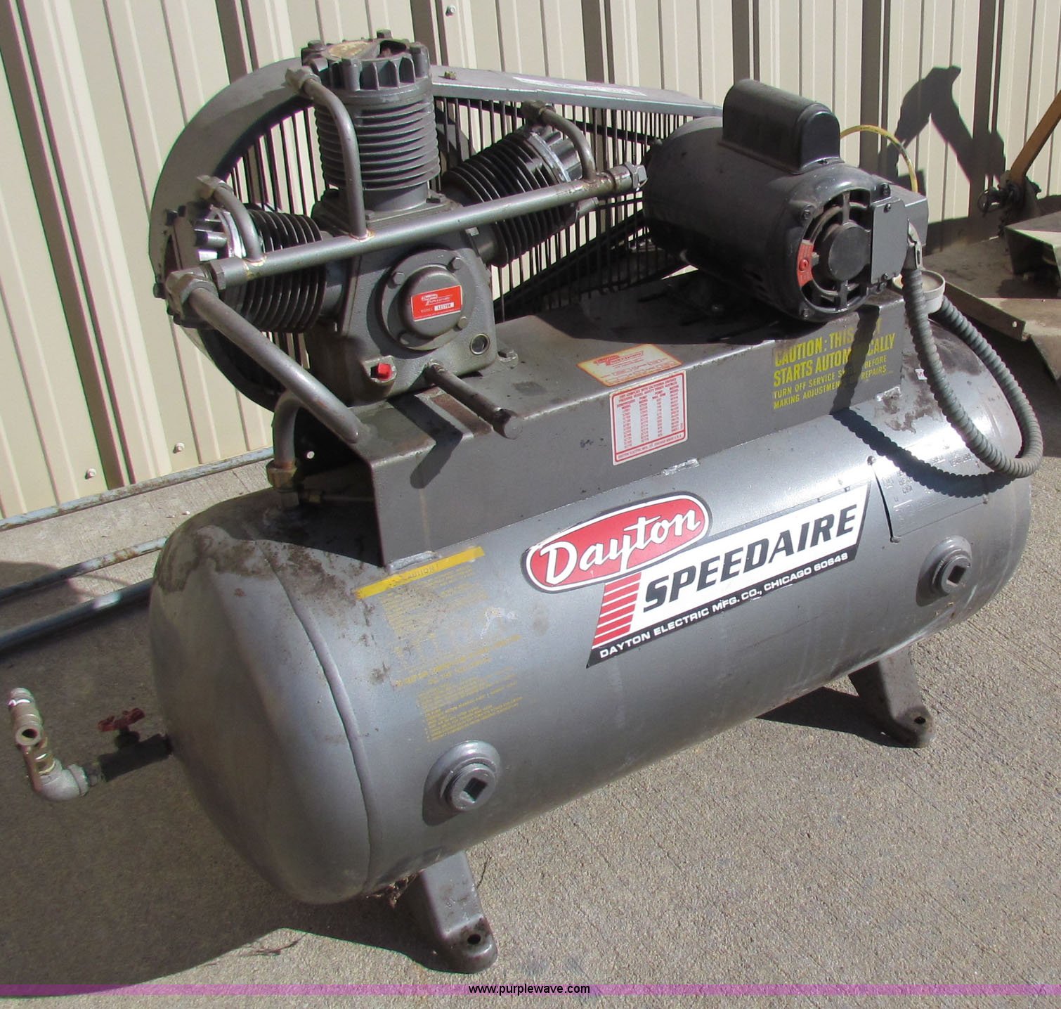 Dayton Speedaire Air Compressor In Winfield KS Item I9658 Sold