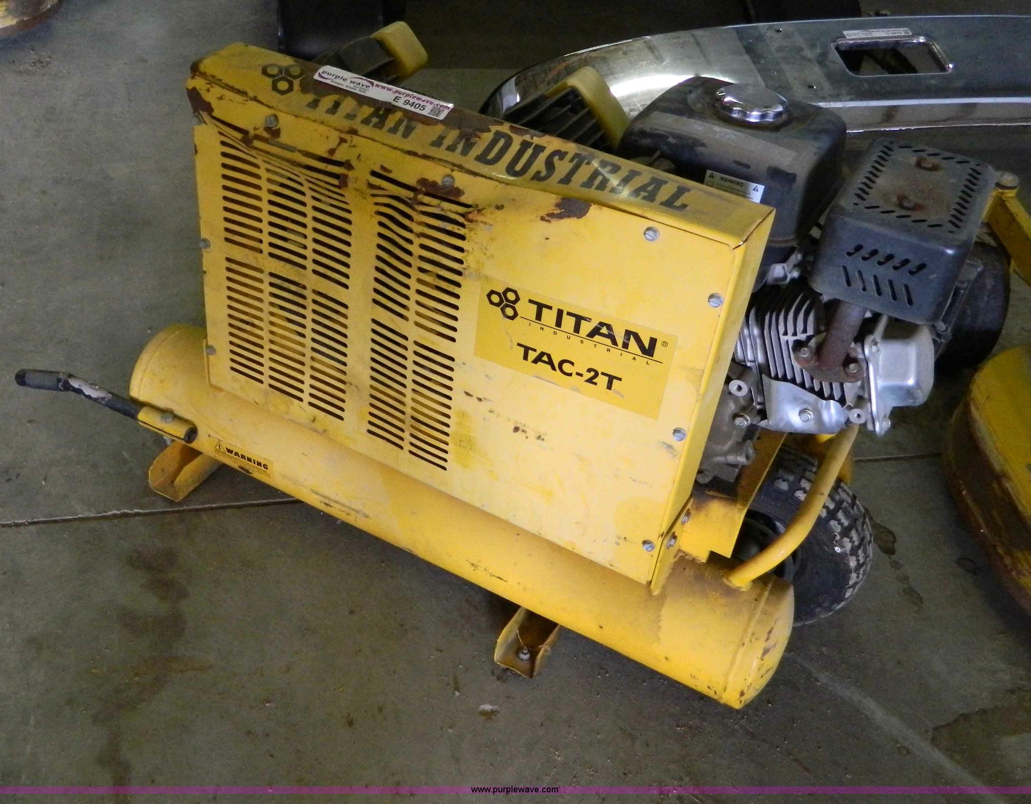 Titan TAC-27 air compressor in Phillipsburg, KS | Item E9405 sold ...
