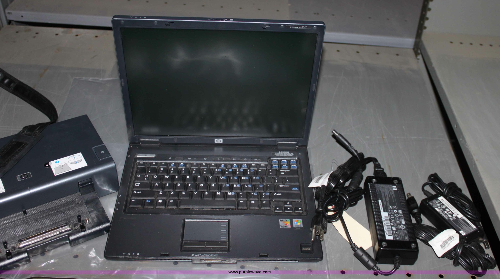HP NX6325 laptop computer with case in Topeka, KS | Item A7007 sold ...