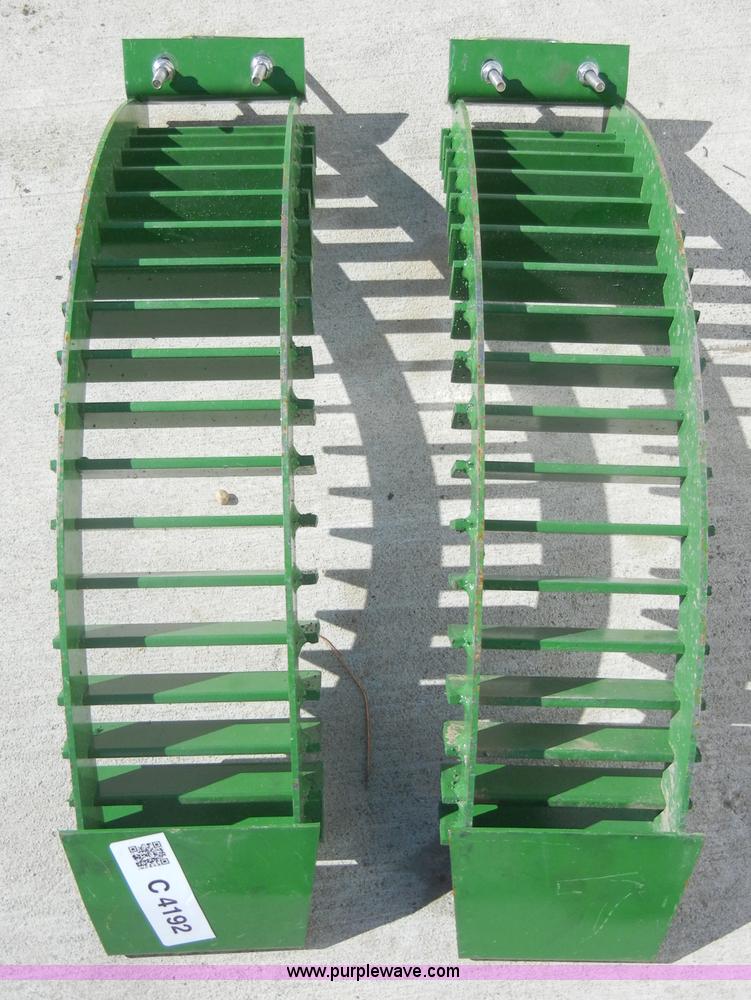(2) 95 series John Deere STS combine inserts for round bar concave in ...