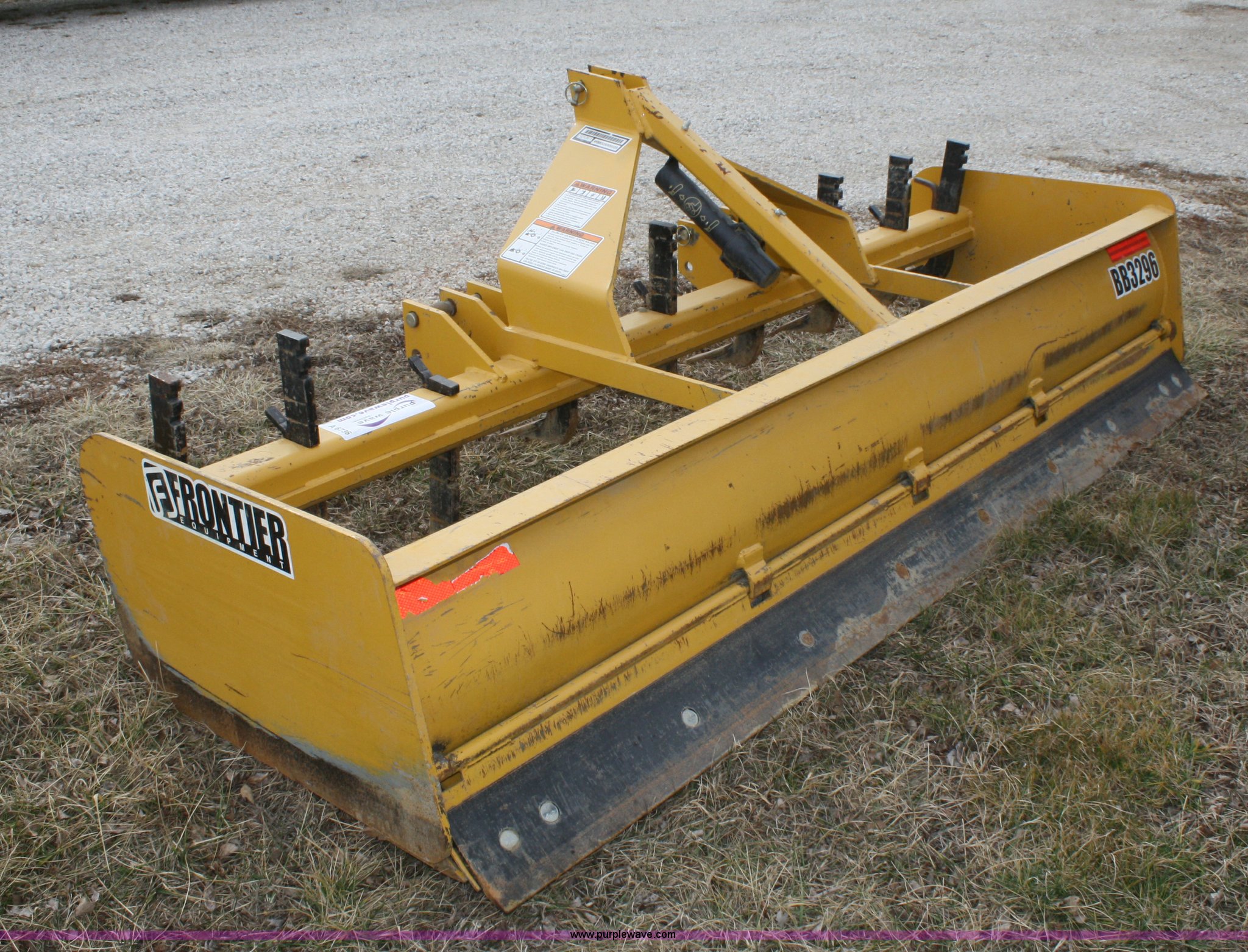 Frontier BB3296 box blade in Leavenworth, KS | Item A6736 sold | Purple ...