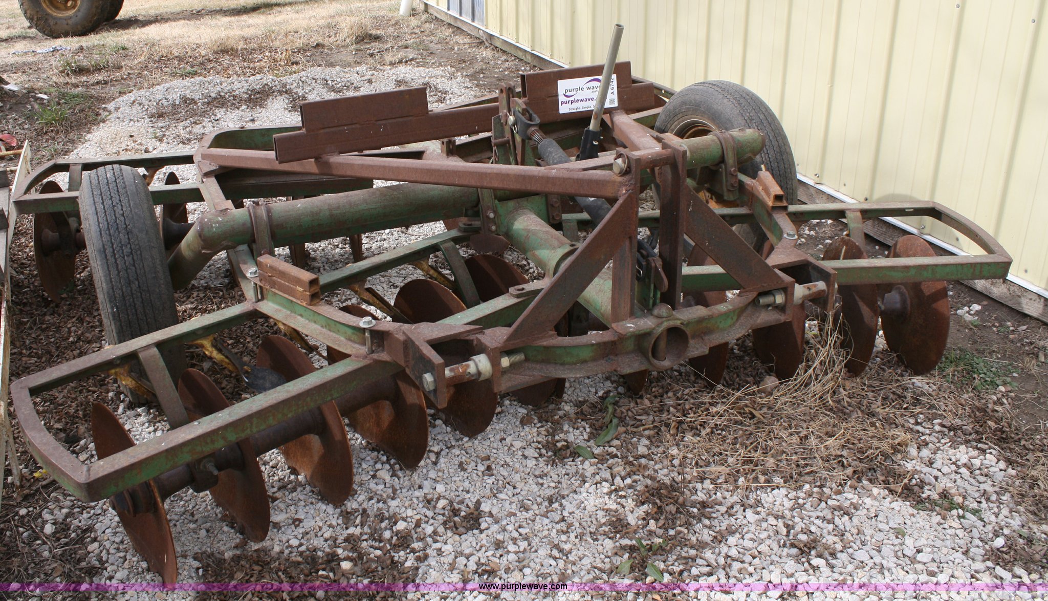 John Deere three point disk in Leavenworth, KS | Item A6742 sold ...