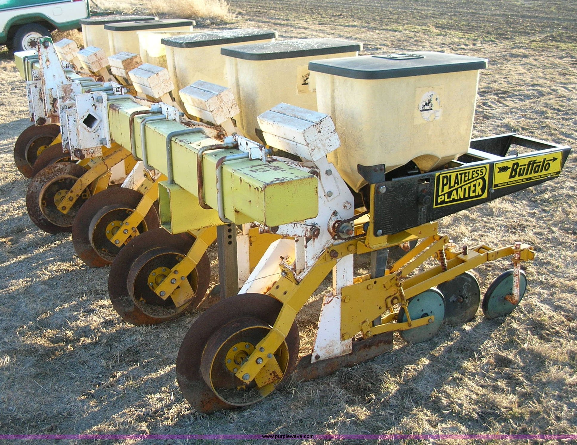 Buffalo six row planter in Fowler, KS | Item B1027 sold | Purple Wave