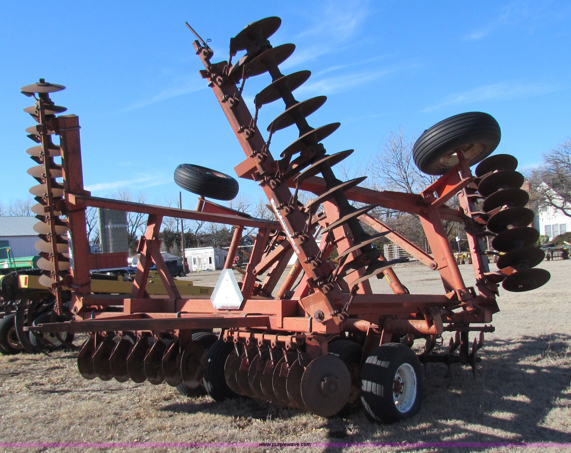 Bush Hog 1445 24' disk in Lyons, KS | Item I9610 sold | Purple Wave