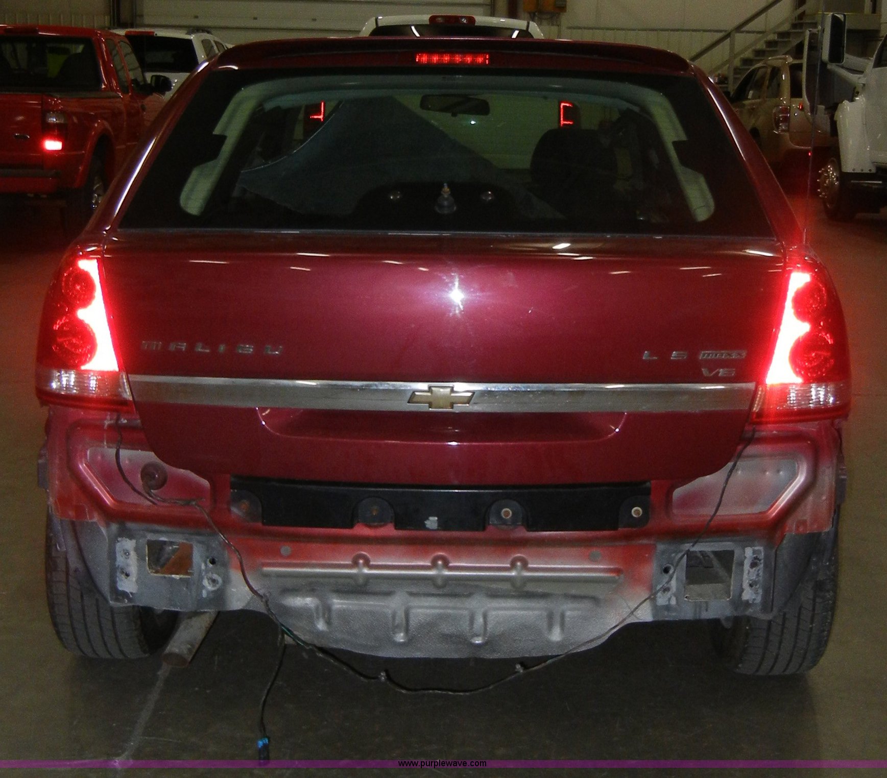 2006 Chevrolet Malibu LT Maxx Non-repairable certificate, parts only in Topeka, KS | Item A3452 ...