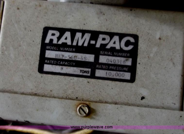 Ram-Pac ATP560-48 electric hydraulic power pack in Bolivar, MO | Item ...