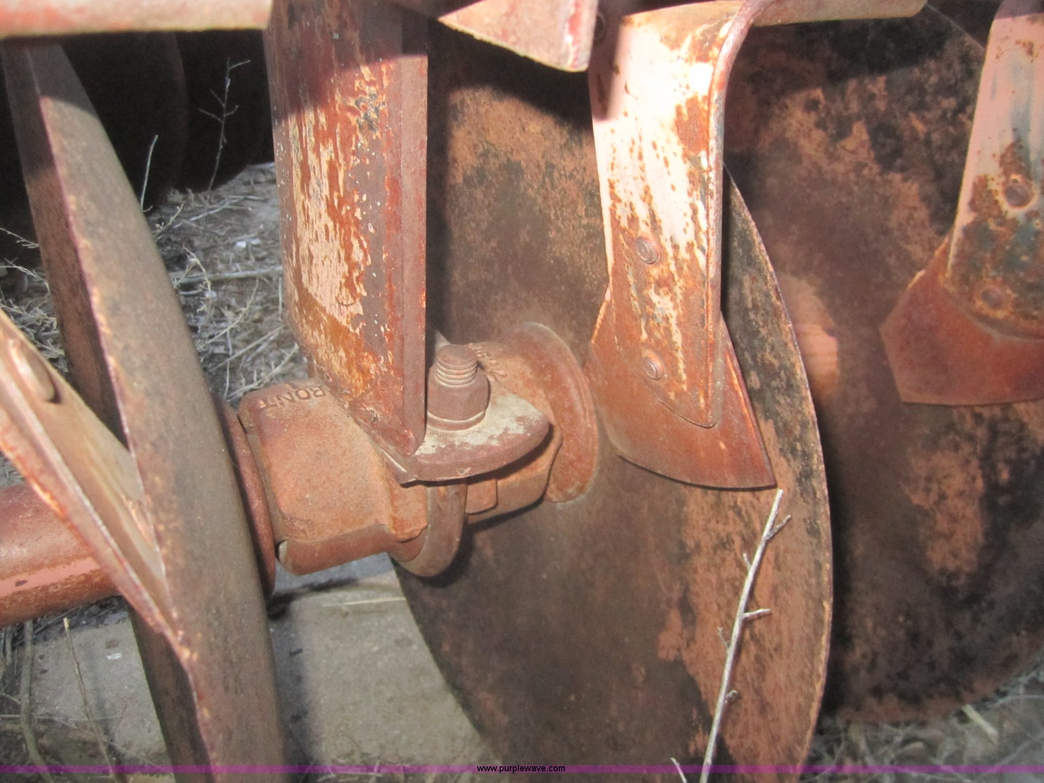 8'W three point disk in Spearville, KS | Item B5736 sold | Purple Wave