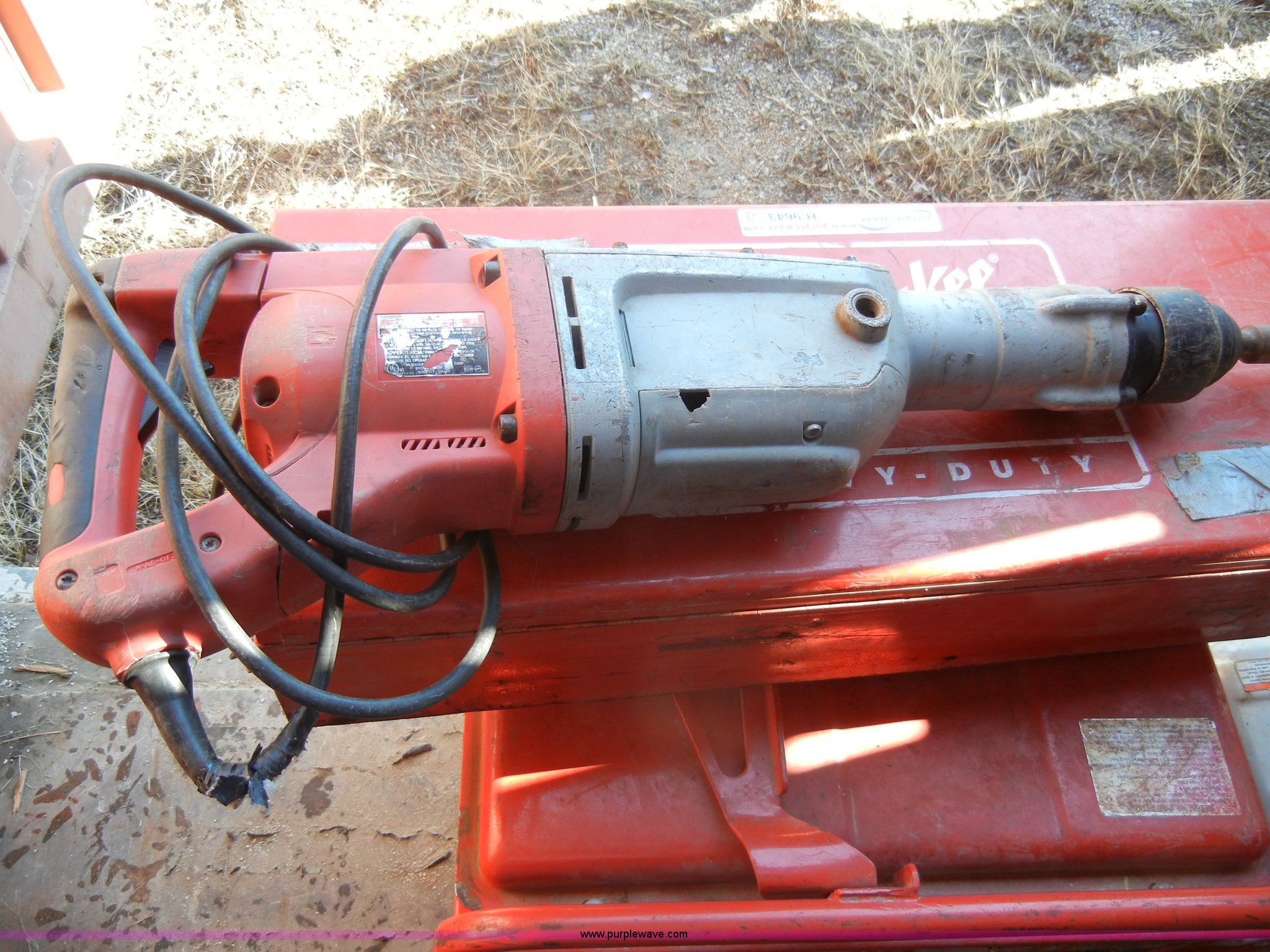 Milwaukee demolition hammer with case in De Soto, KS | Item H9643 sold ...
