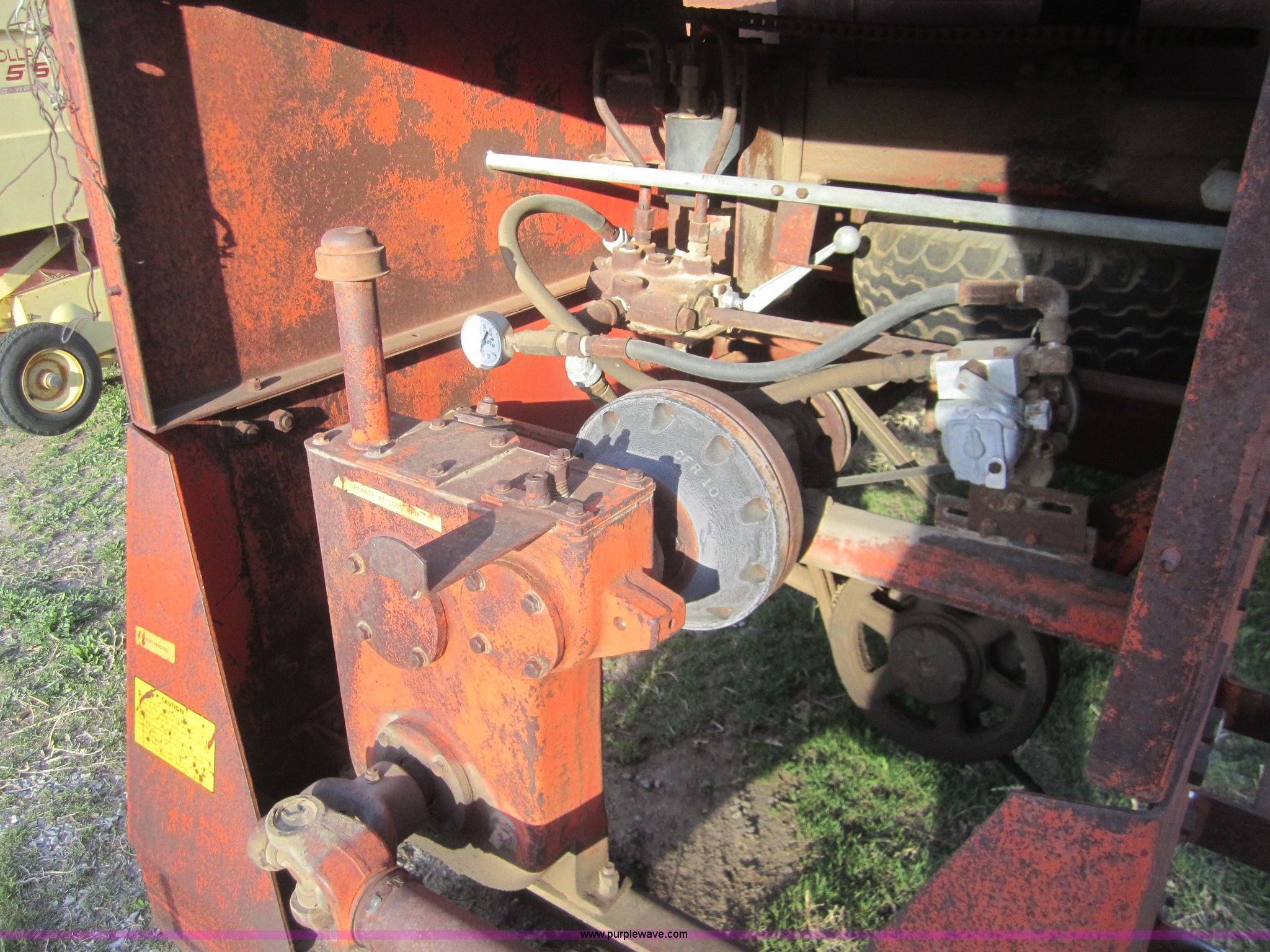 Farmhand bale grinder in Fowler, KS | Item B5741 sold | Purple Wave