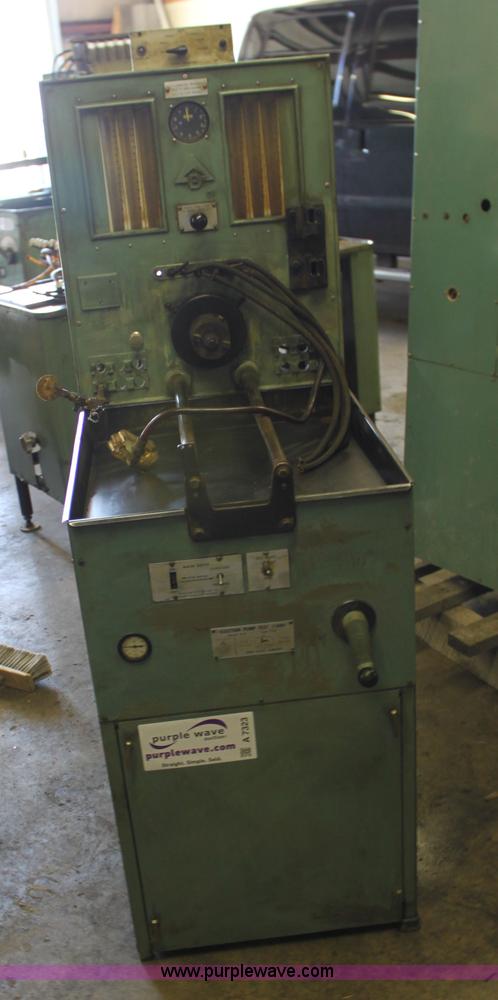 Bacharach BJD diesel fuel injection pump test stand in Hutchinson, KS ...