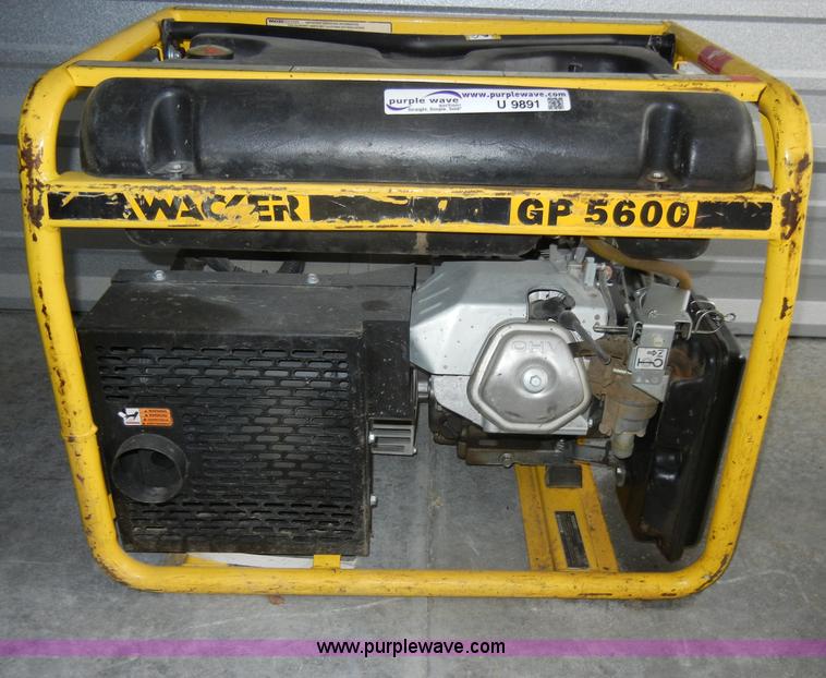 Wacker GP5600 generator in Eudora, KS | Item U9891 sold | Purple Wave