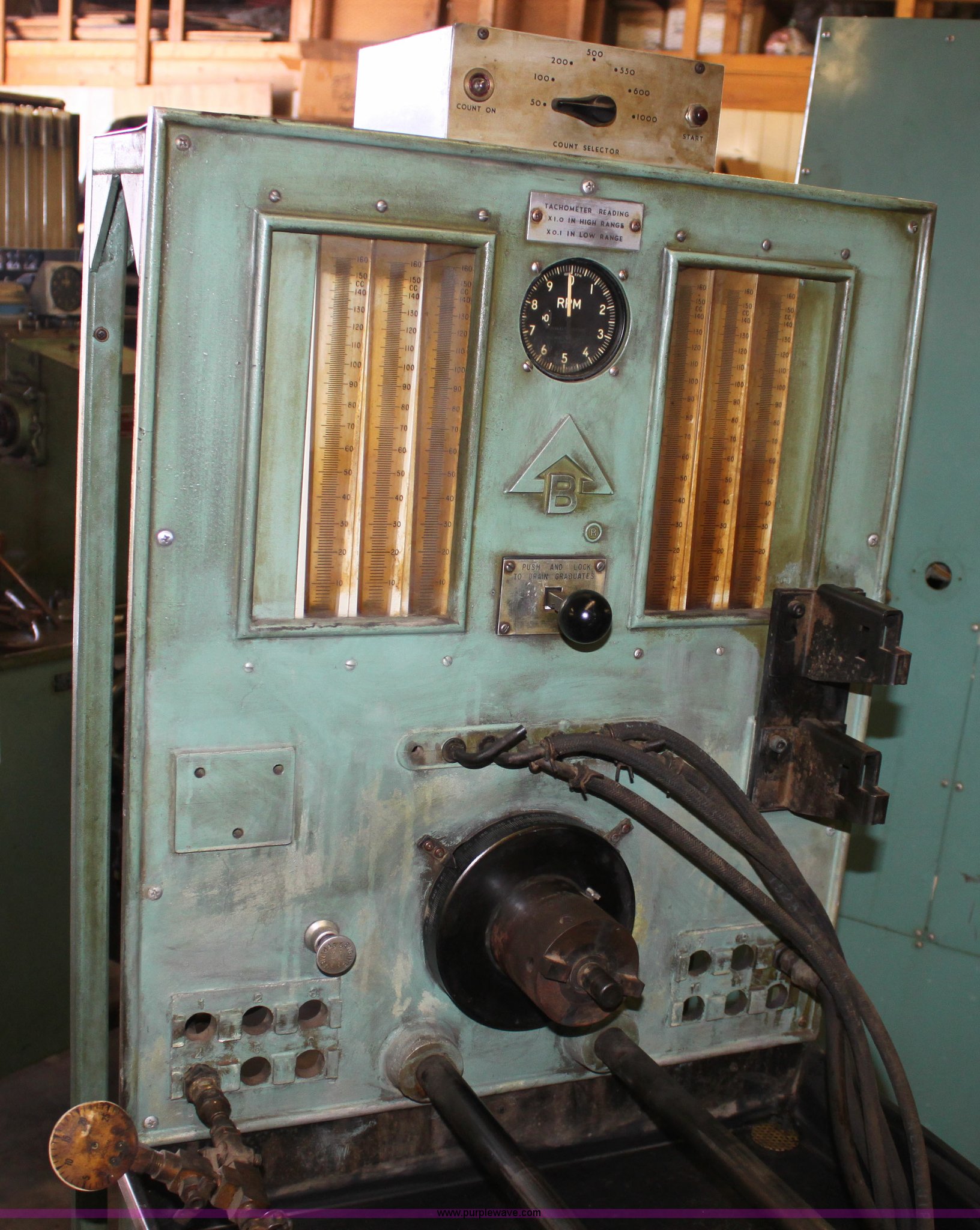 Bacharach BJD diesel fuel injection pump test stand in Hutchinson, KS ...