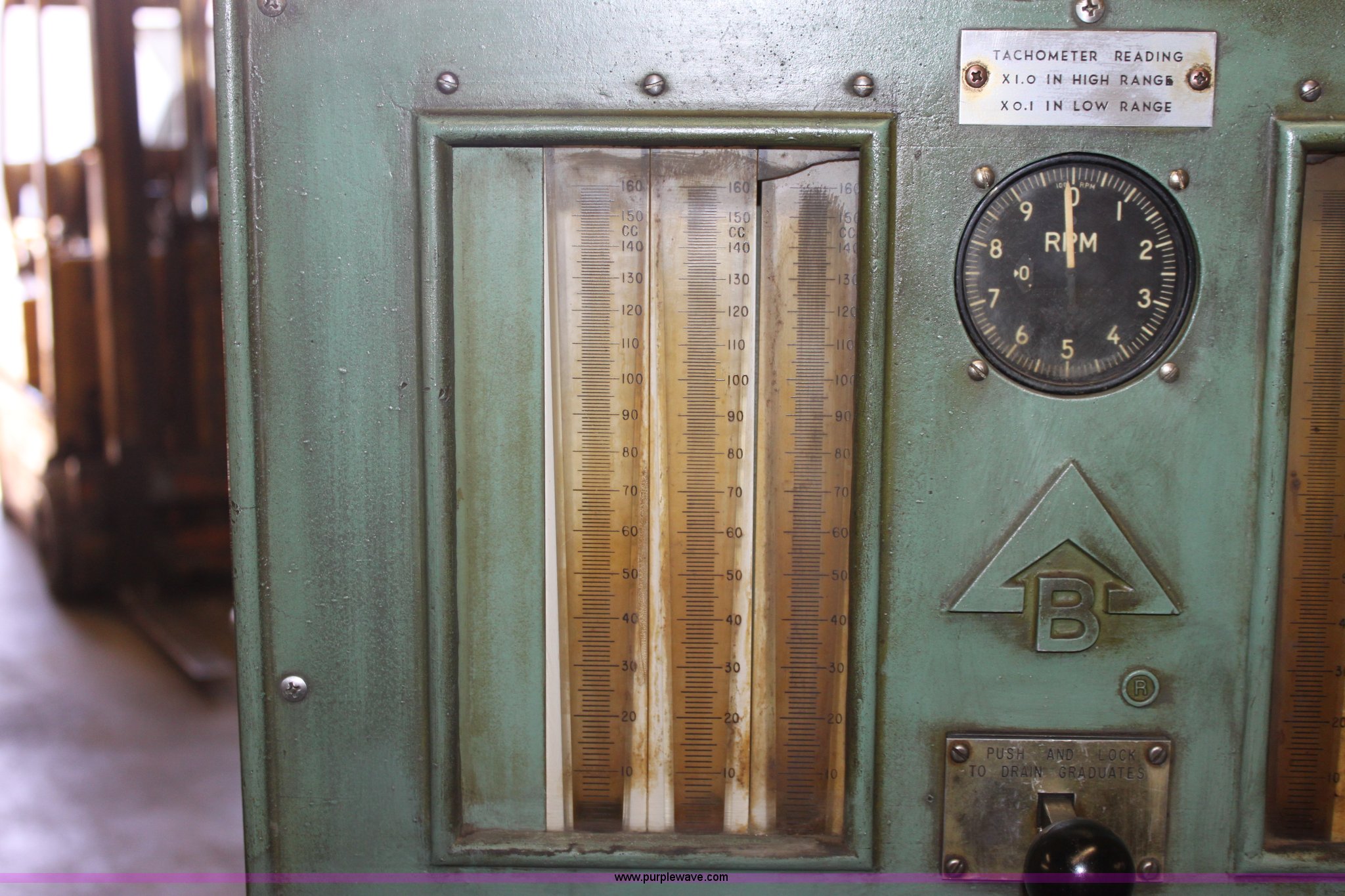 Bacharach BJD diesel fuel injection pump test stand in Hutchinson, KS ...