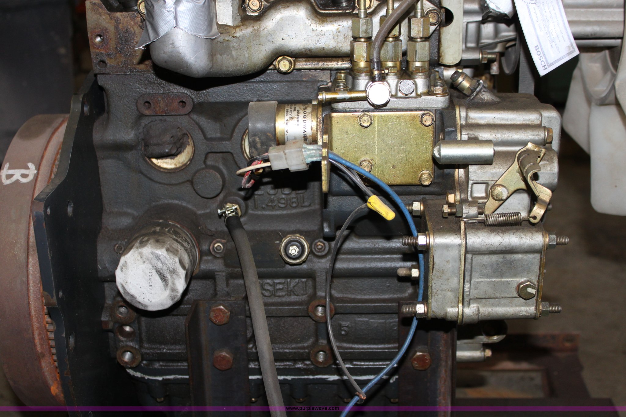 Iseki Matsuyama three cylinder diesel engine in Hutchinson, KS | Item ...