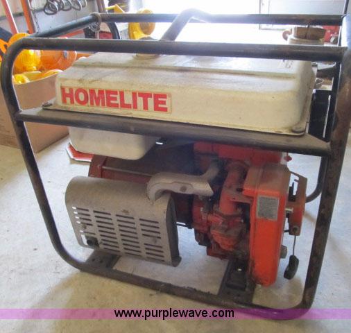 Homelite 176B40 generator in Jefferson City, MO | Item D9416 sold ...
