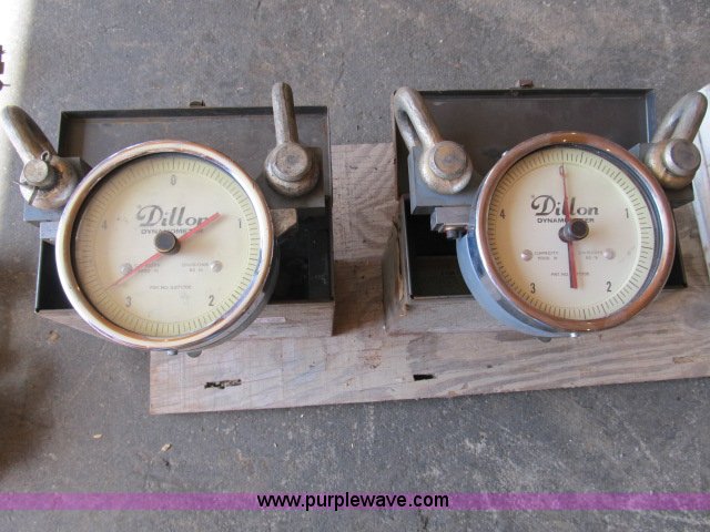 (2) Dillon Dynamometers in Jefferson City, MO | Item D9352 sold ...