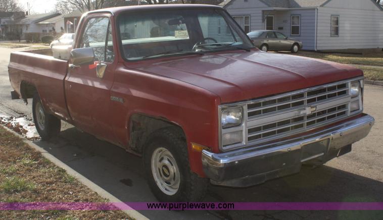 1987 Chevrolet R10 Custom Deluxe pickup truck in St Marys, KS | Item ...