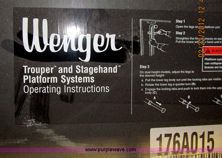 Wenger Trouper and Stagehand platform system in Des Moines, IA | Item ...