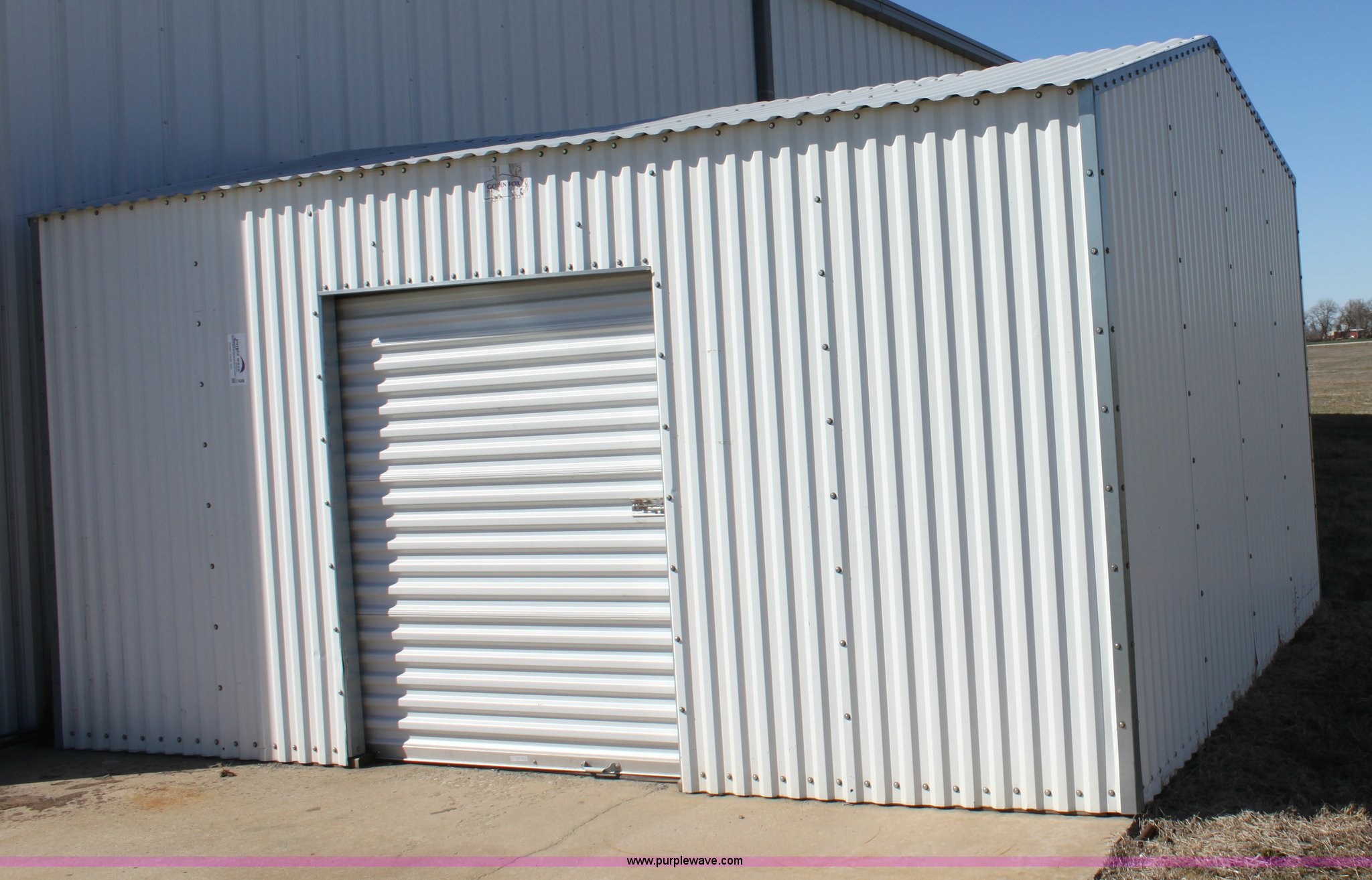 Golden Fox 9'x15' metal building in Newton, KS | Item A7426 sold ...
