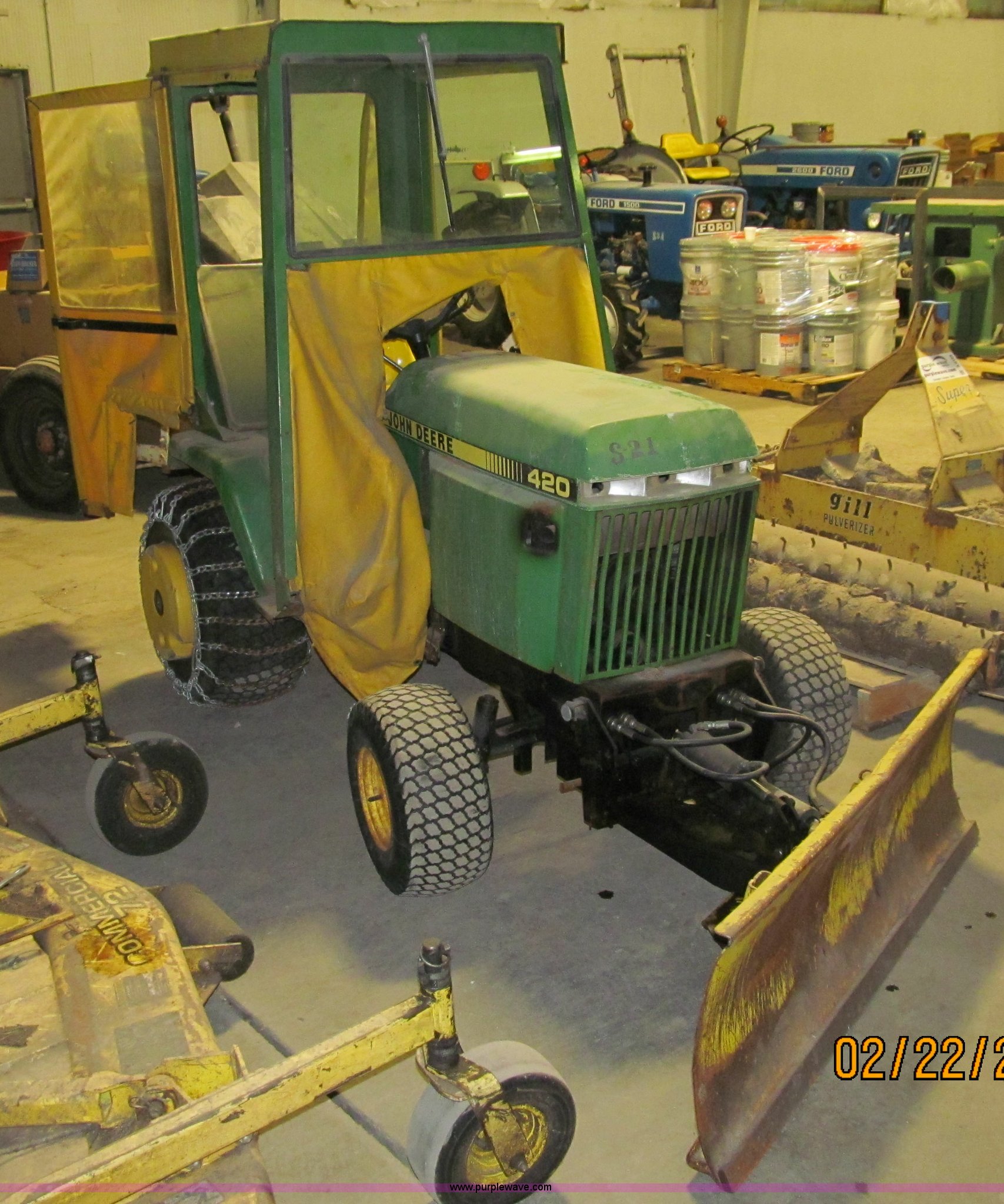 John Deere 420 lawn tractor in Des Moines, IA | Item A8184 sold ...